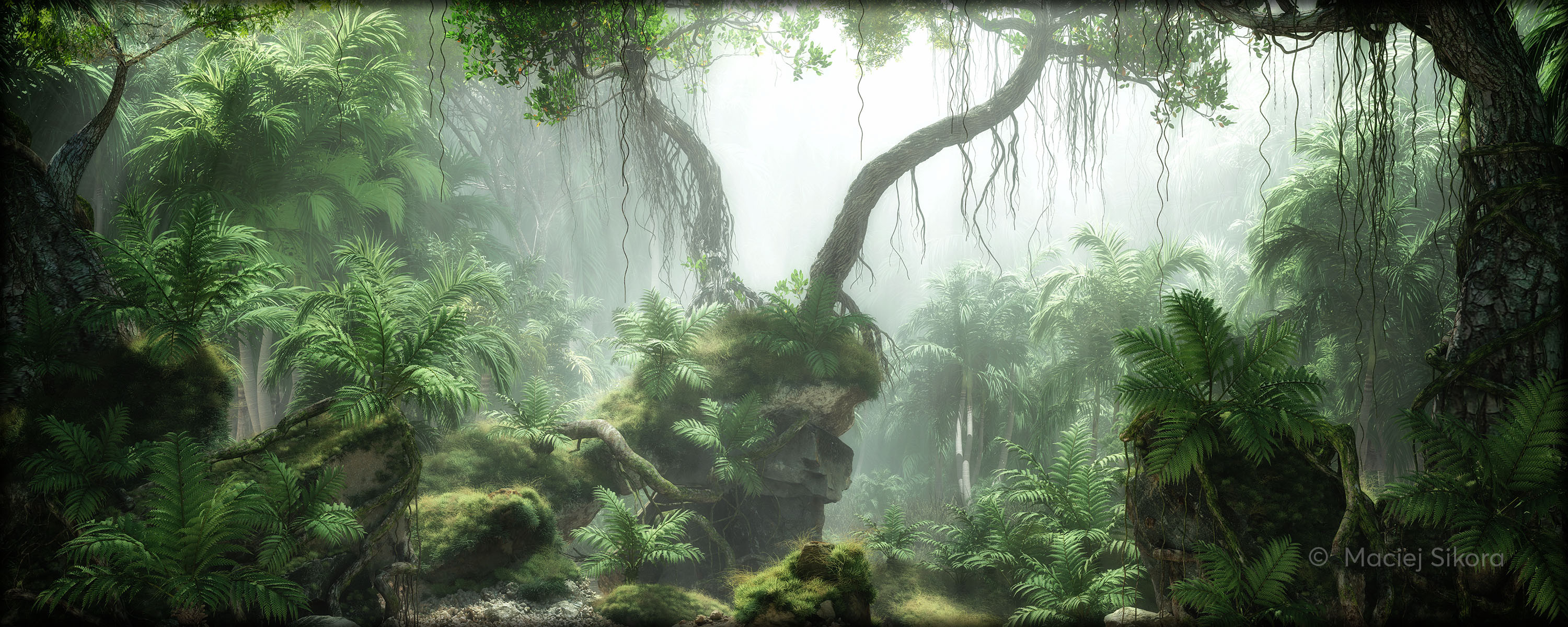 Deep Jungle Wallpaper