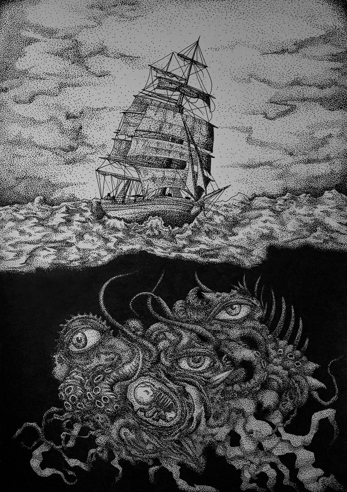 ArtStation - Sailing the death