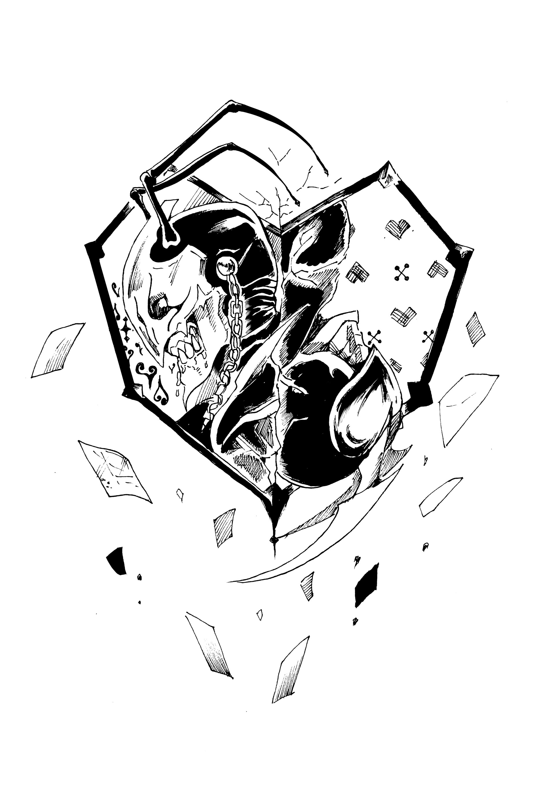 Sukma Agustriyana - Inktober 2015 [RIDER Monster Series Part 1]