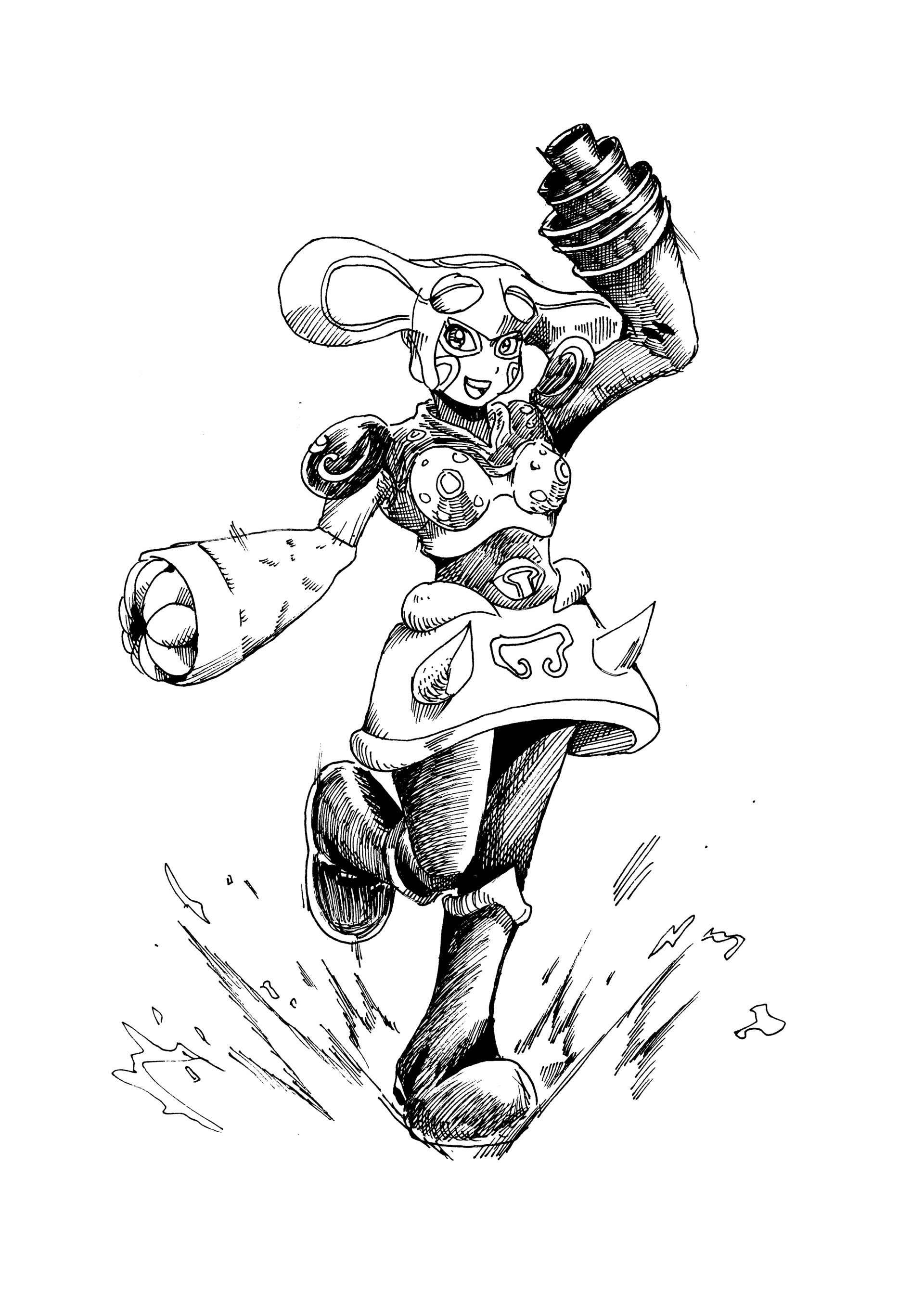 Sukma Agustriyana - Inktober 2015 [RIDER Monster Series Part 2]