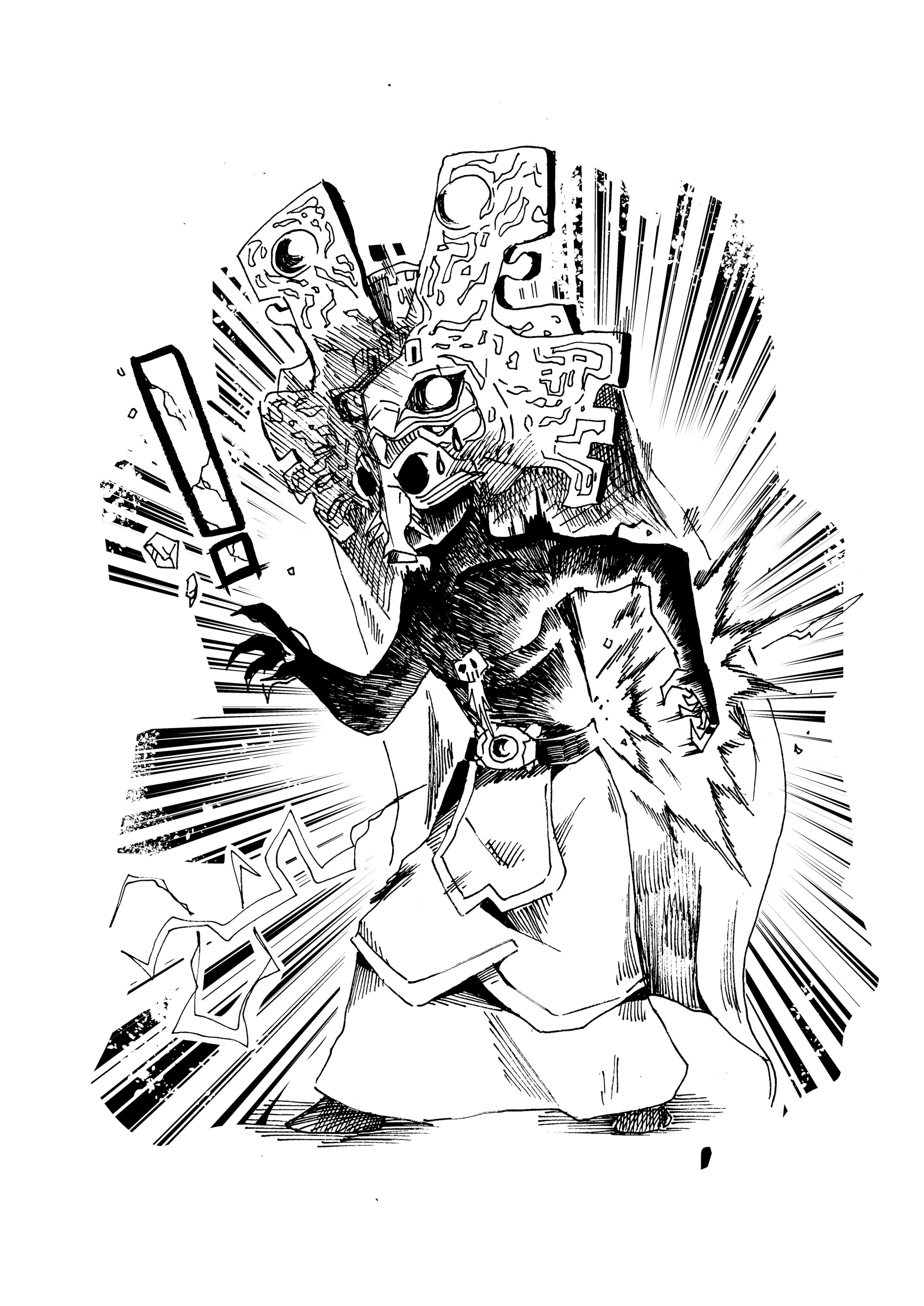 Sukma Agustriyana - Inktober 2015 [RIDER Monster Series Part 2]