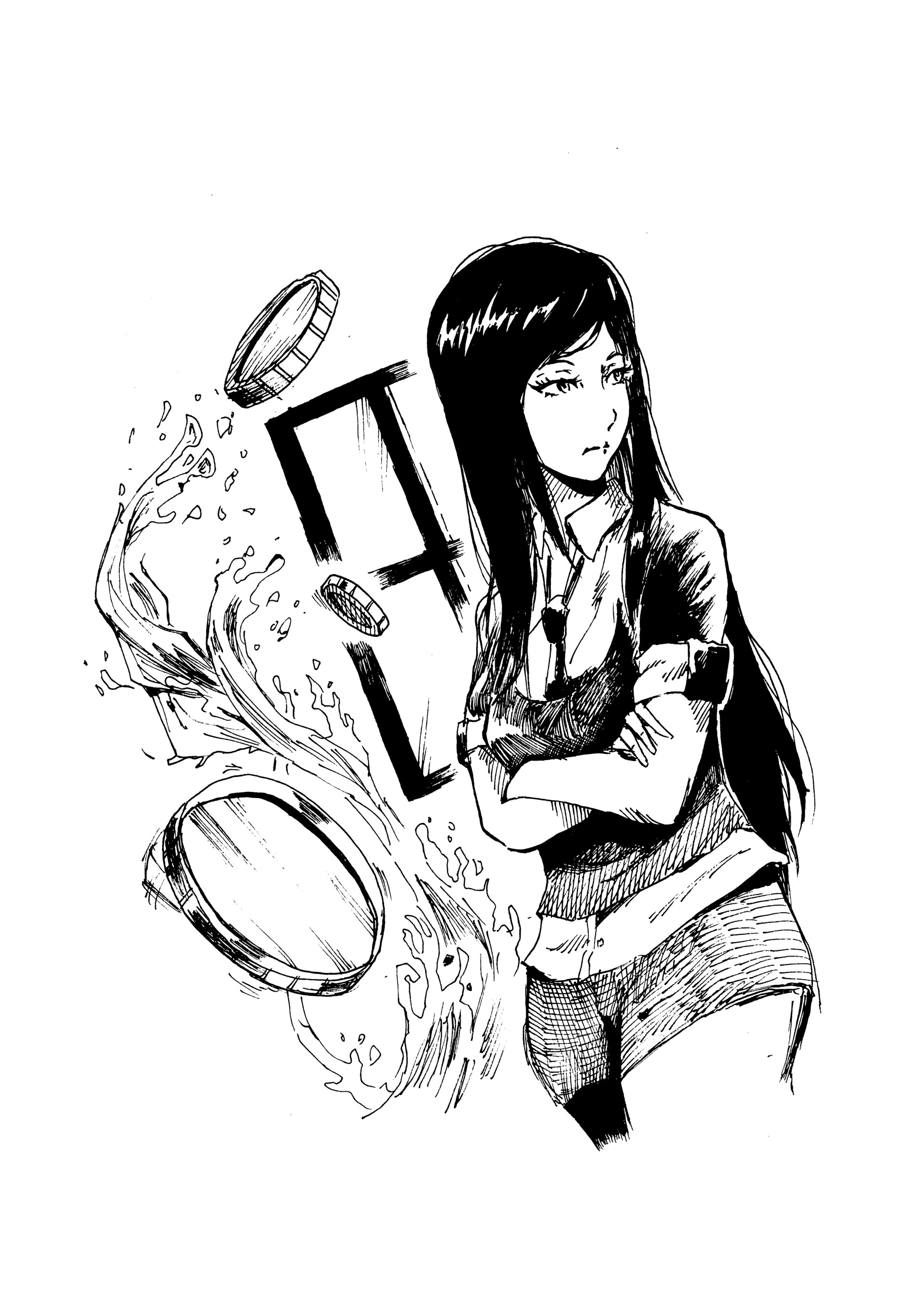 Sukma Agustriyana - Inktober 2015 [RIDER Monster Series Part 2]