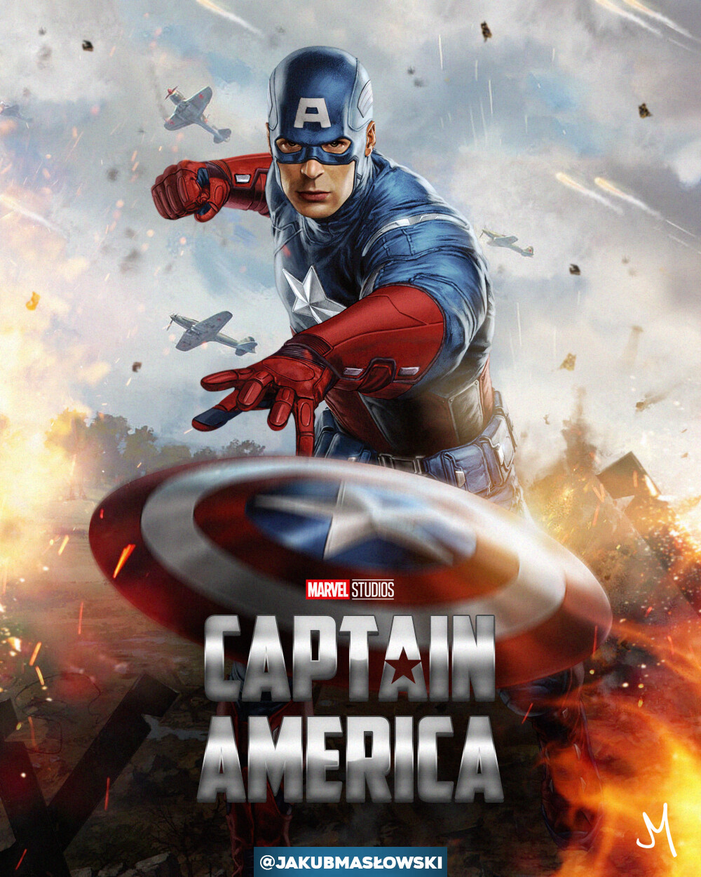 ArtStation - Captain America