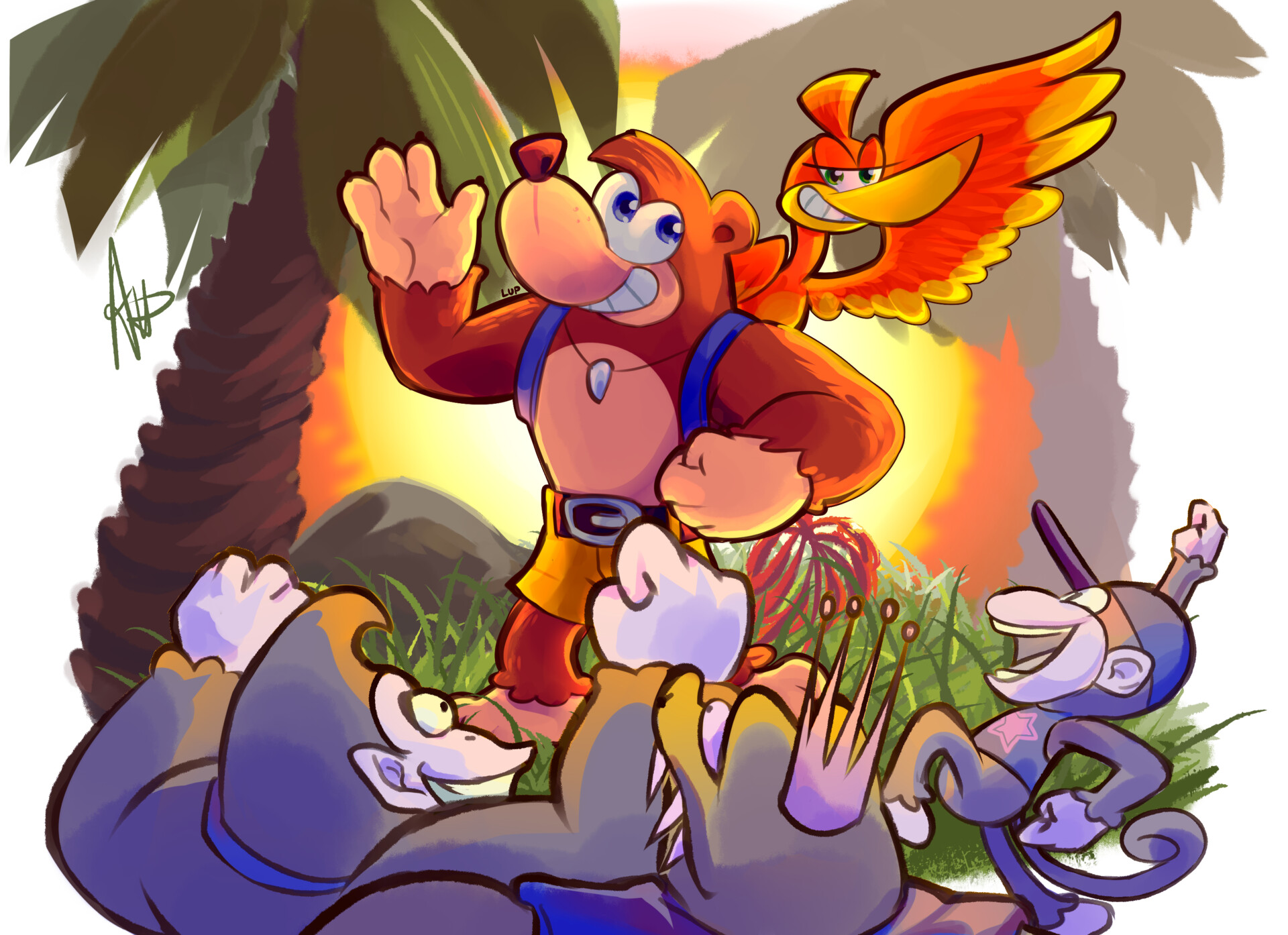 ArtStation - Banjo-Kazooie