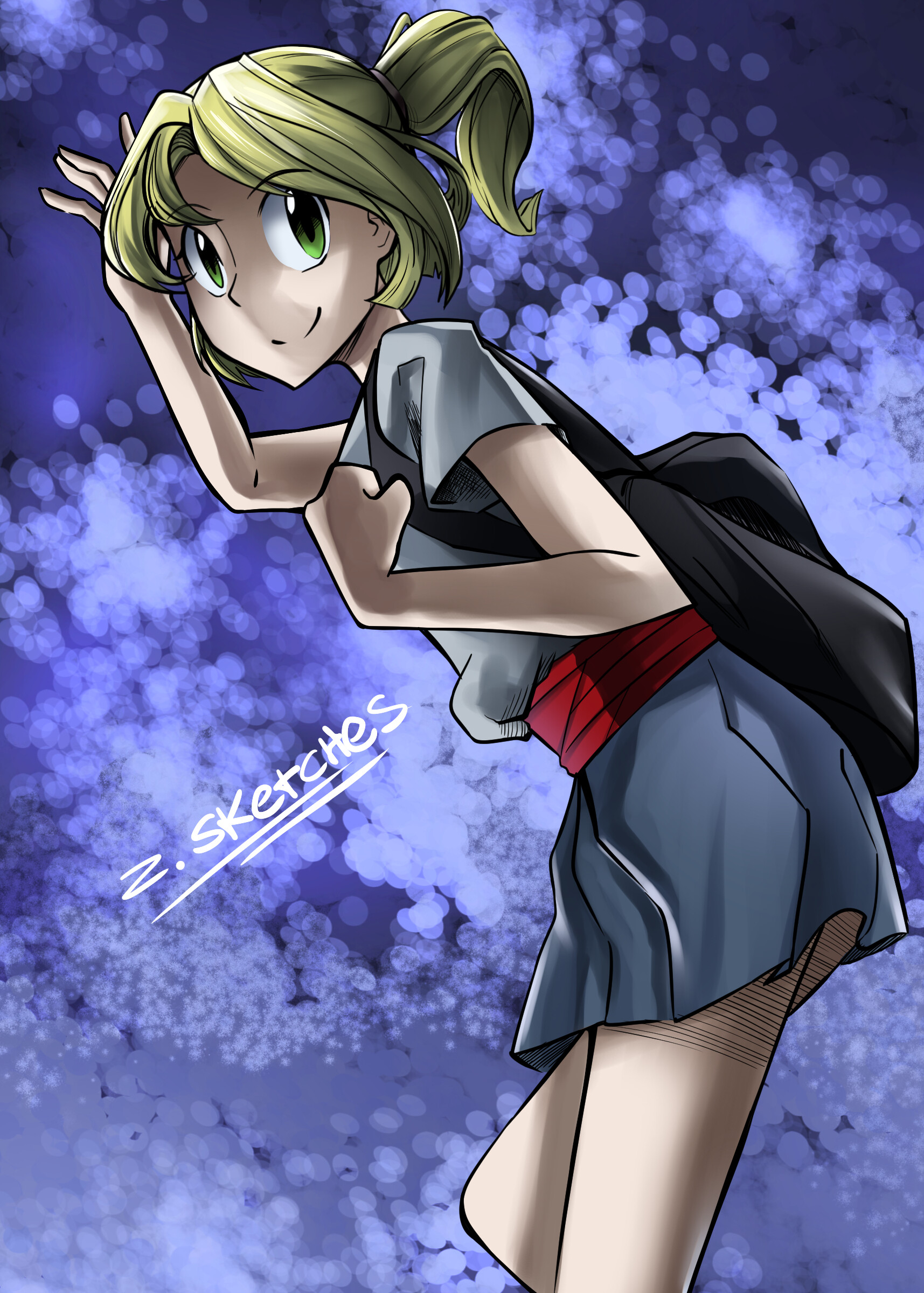 ArtStation - Girl drawing