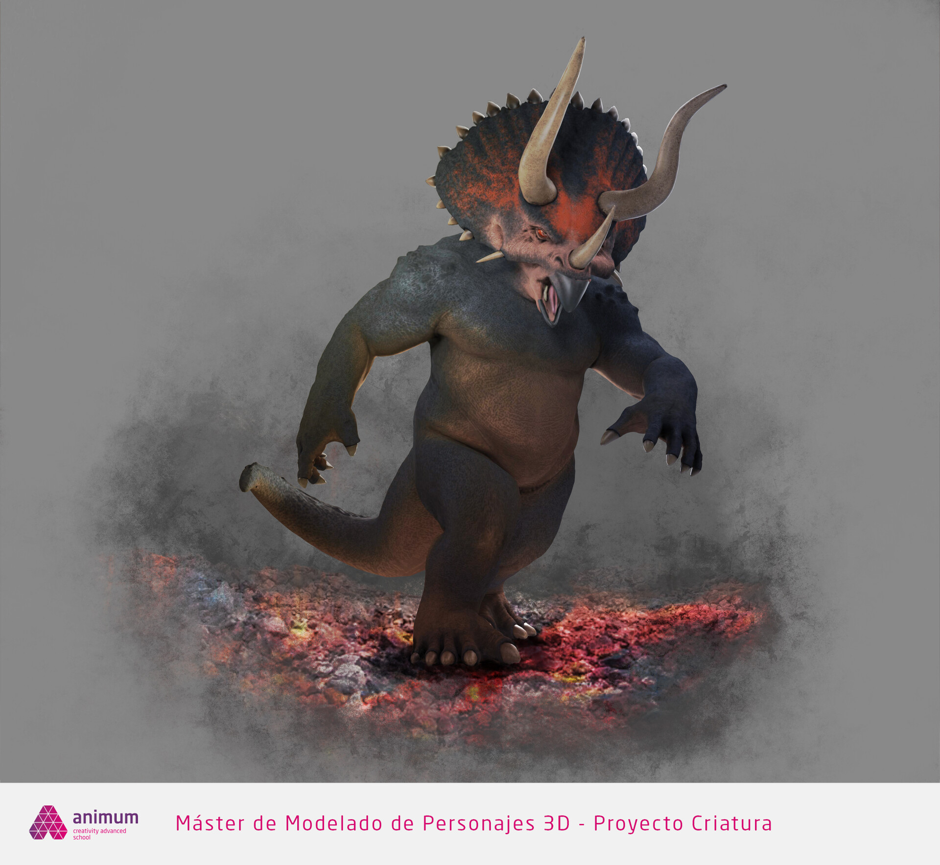 Carlos Carvajal - 3D Modeling Creature project with Animum Creativity ...