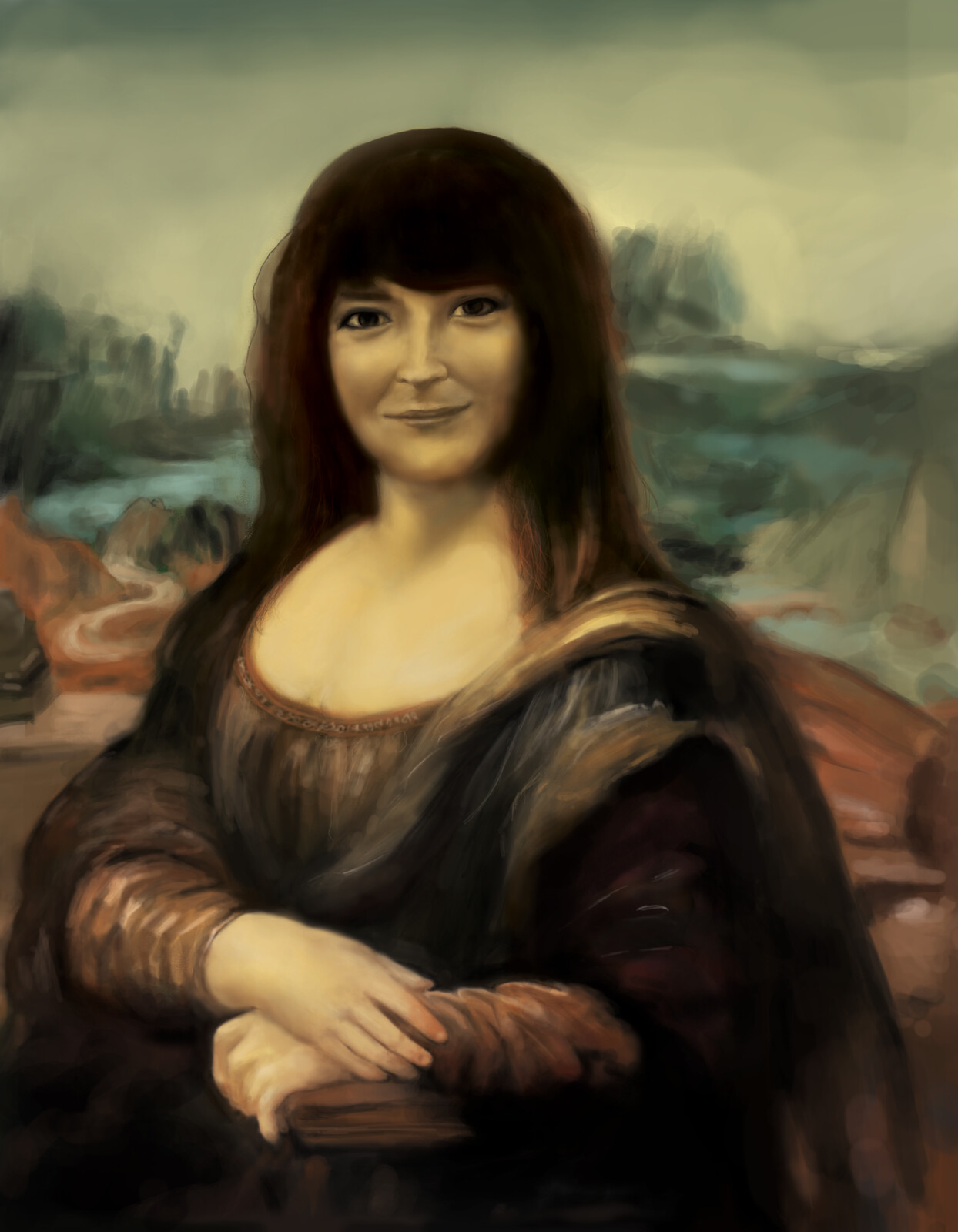 Ken Wu - August 2018 head studies and practice