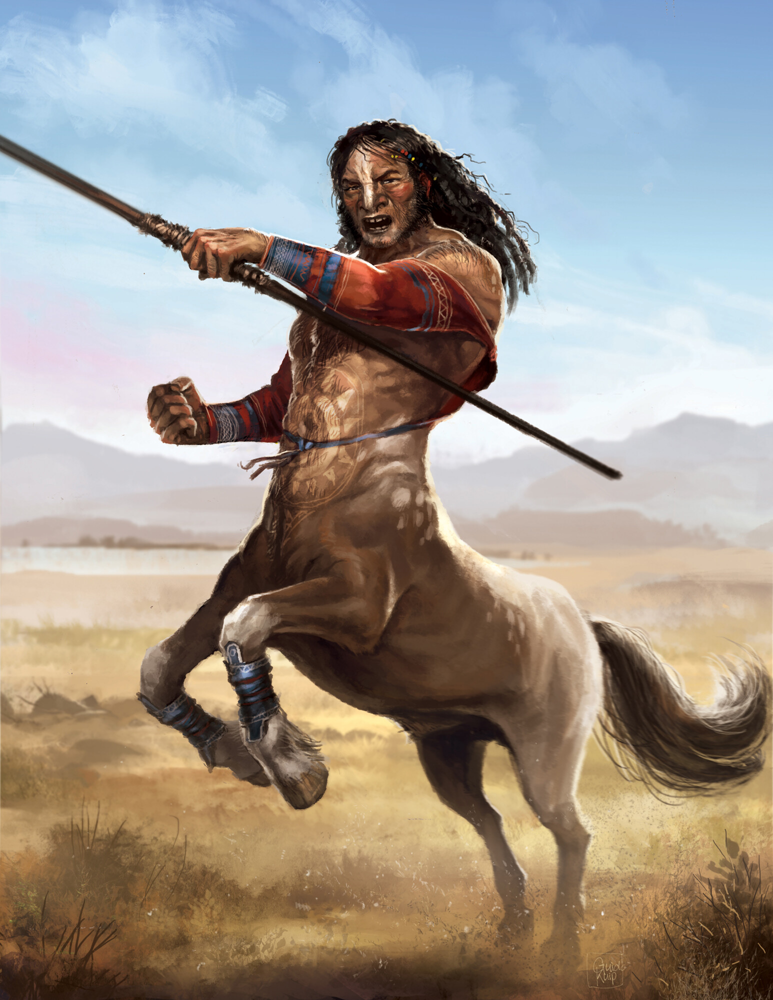 Centaur by Guido Kuip : r/ImaginaryCentaurs