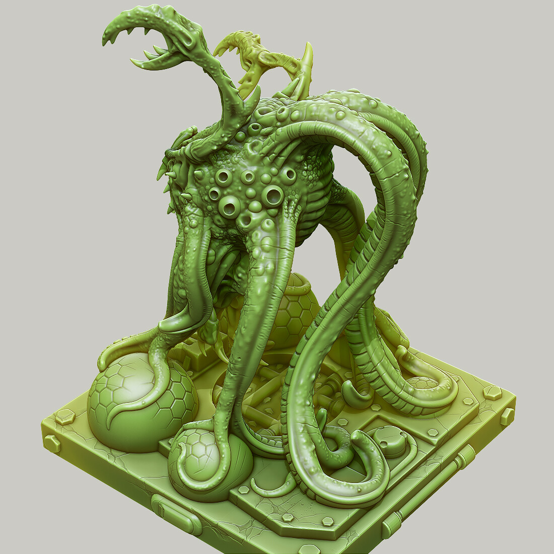 emmanuel lepas - TENTACLE MONSTER