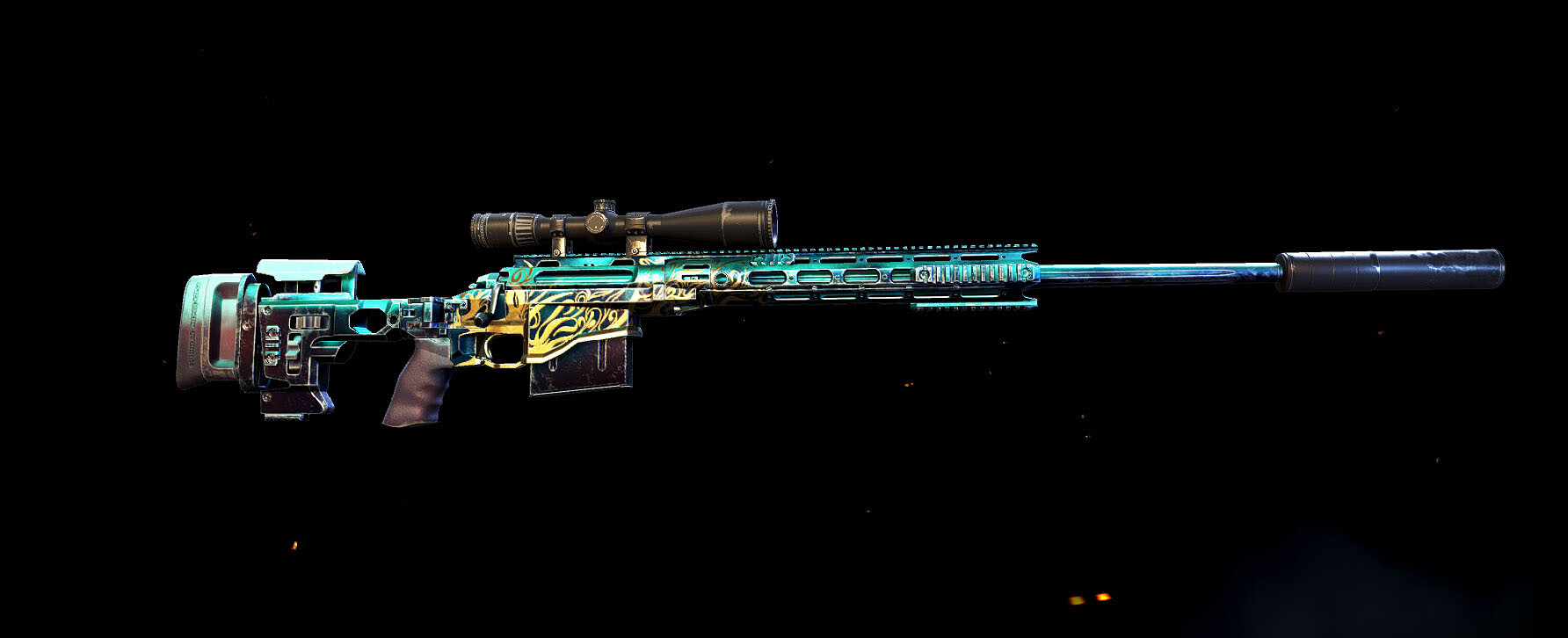 ArtStation - MSR Weapon Skin