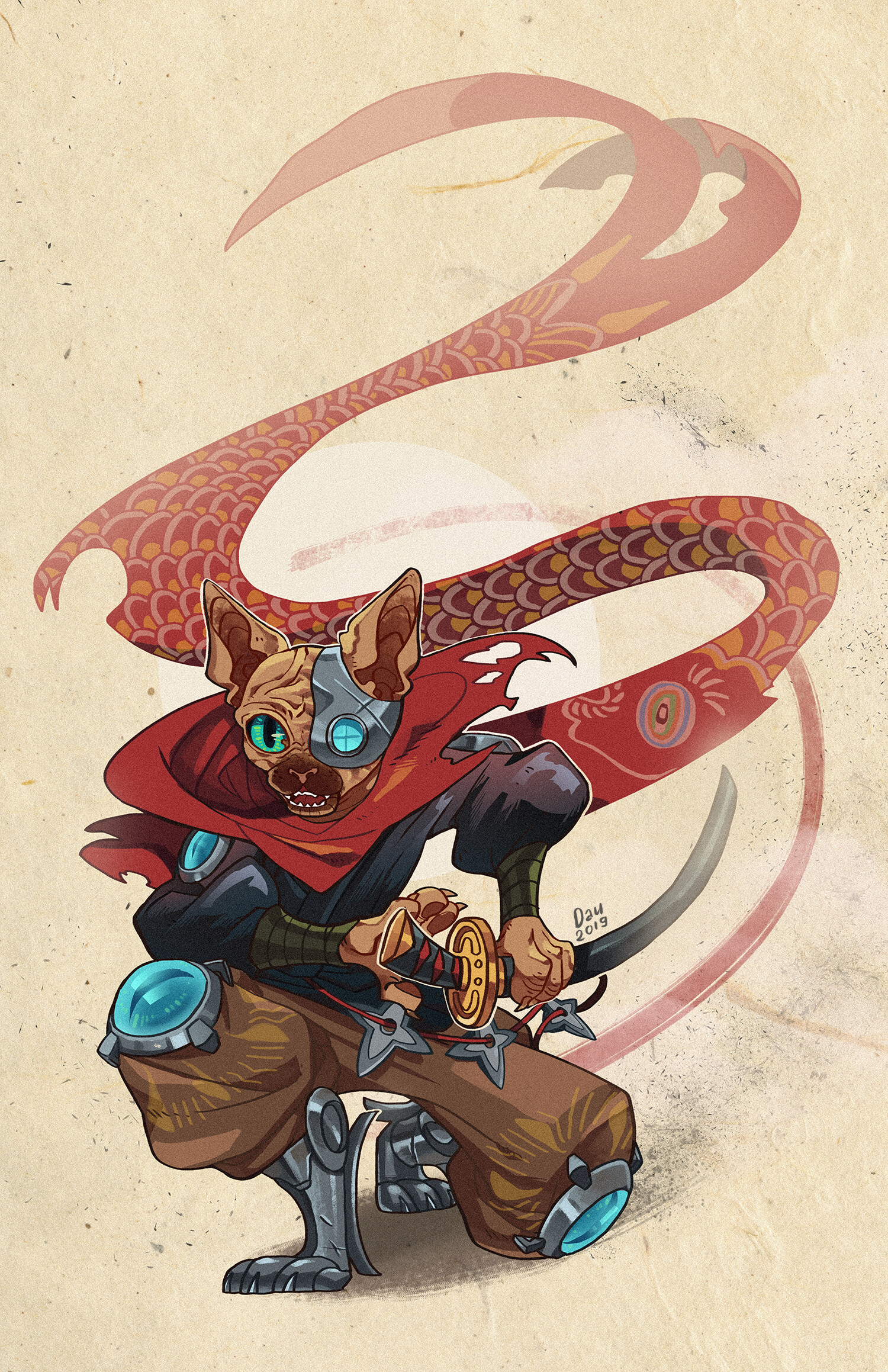 ArtStation - Sphynx fro Shadow Tail