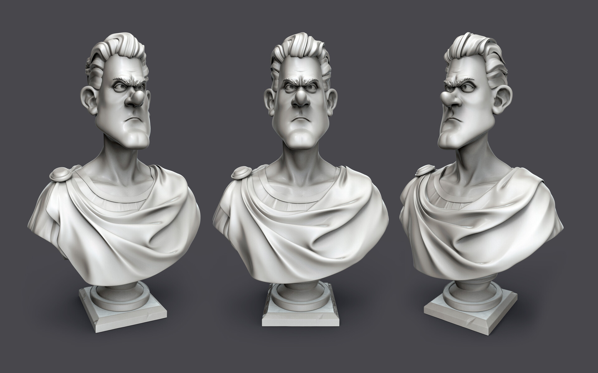 ArtStation - Stylized bust