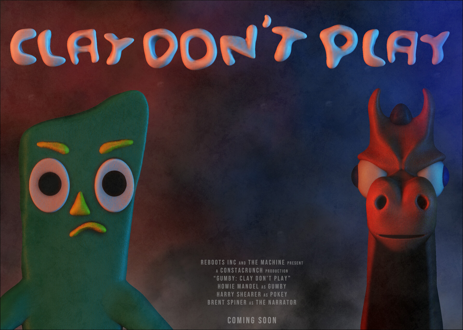 ArtStation - Gumby: Clay Don't Play