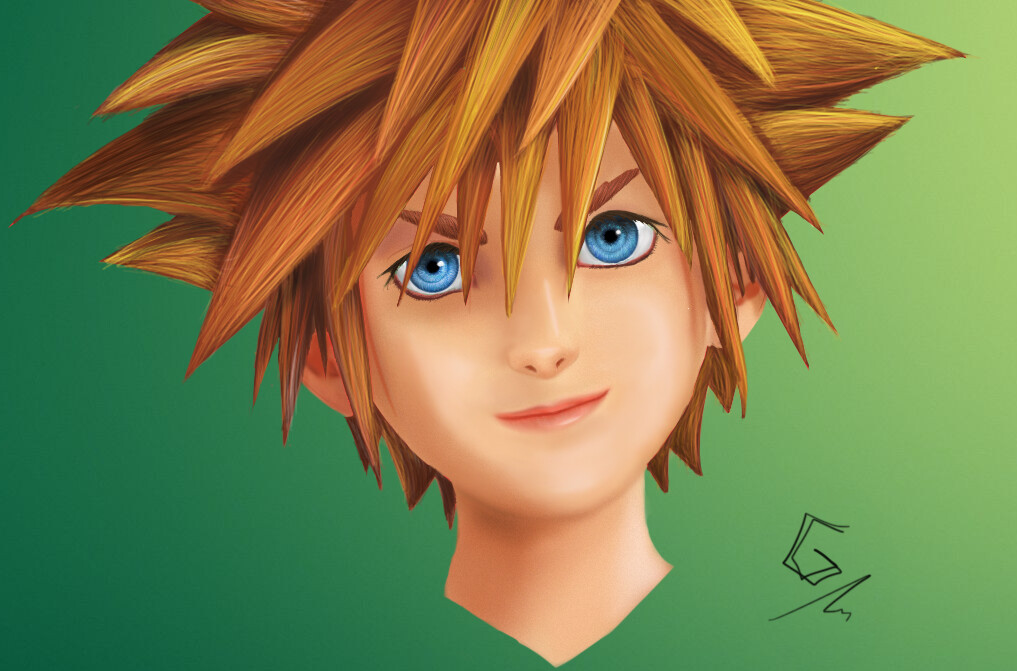 ArtStation - Sora - Kingdom Hearts