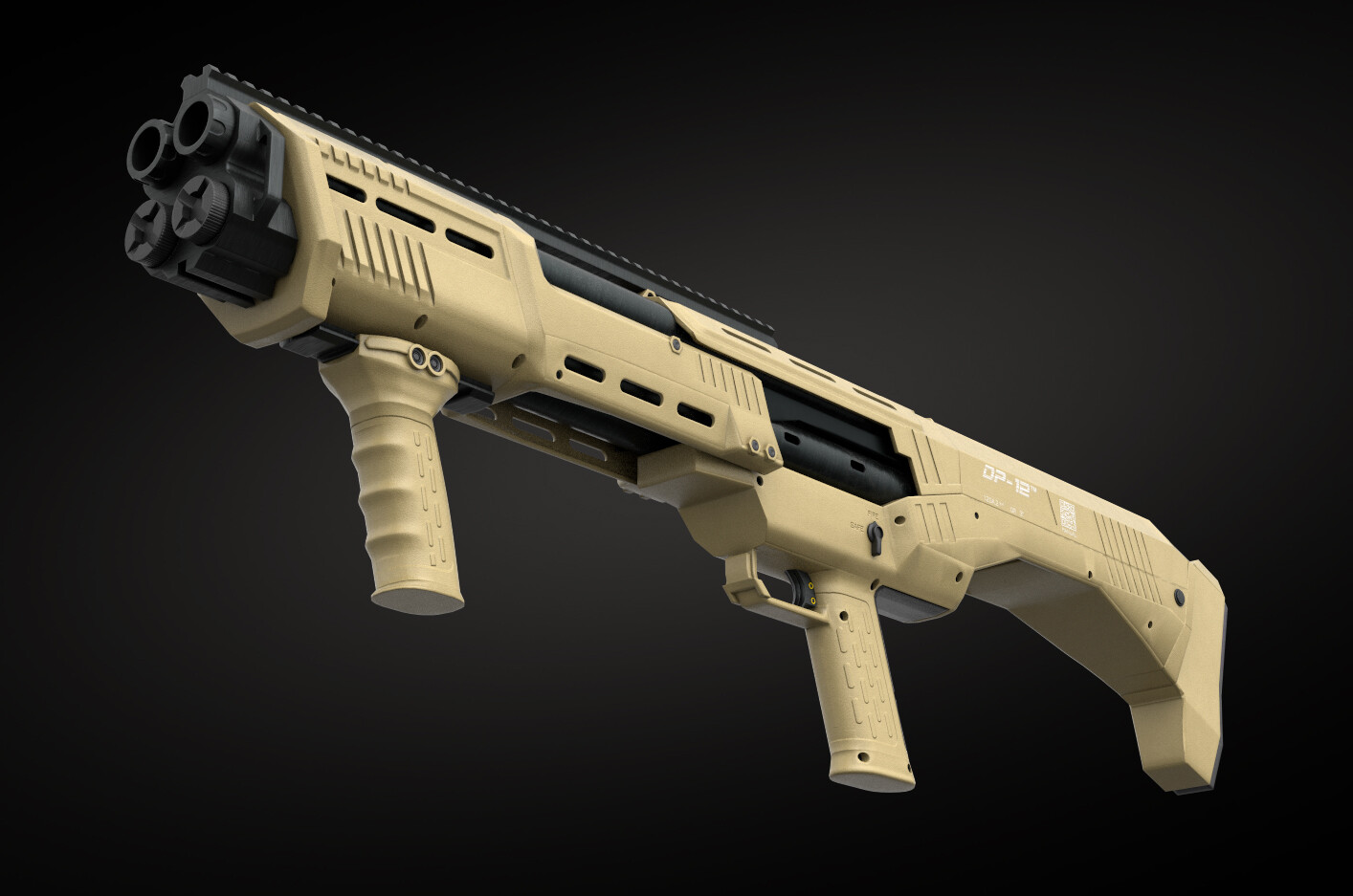 Mark Phua - [UE4 Ready] Standard Manufacturing DP12 Shotgun
