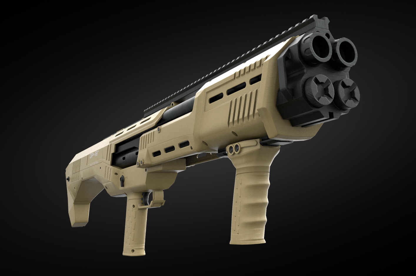 Mark Phua - [UE4 Ready] Standard Manufacturing DP12 Shotgun