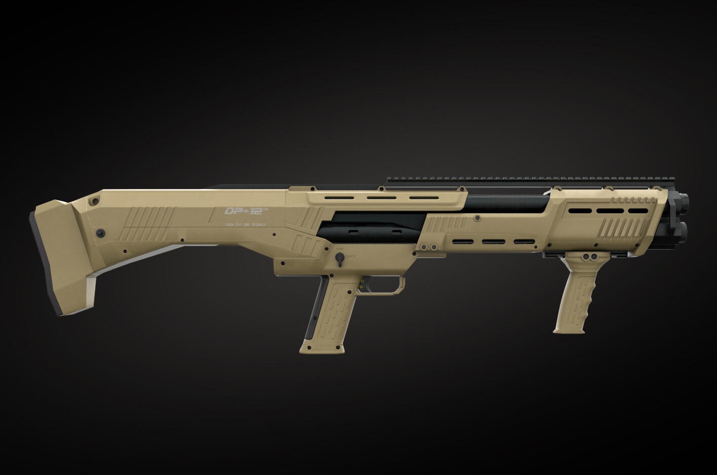 Mark Phua - [UE4 Ready] Standard Manufacturing DP12 Shotgun