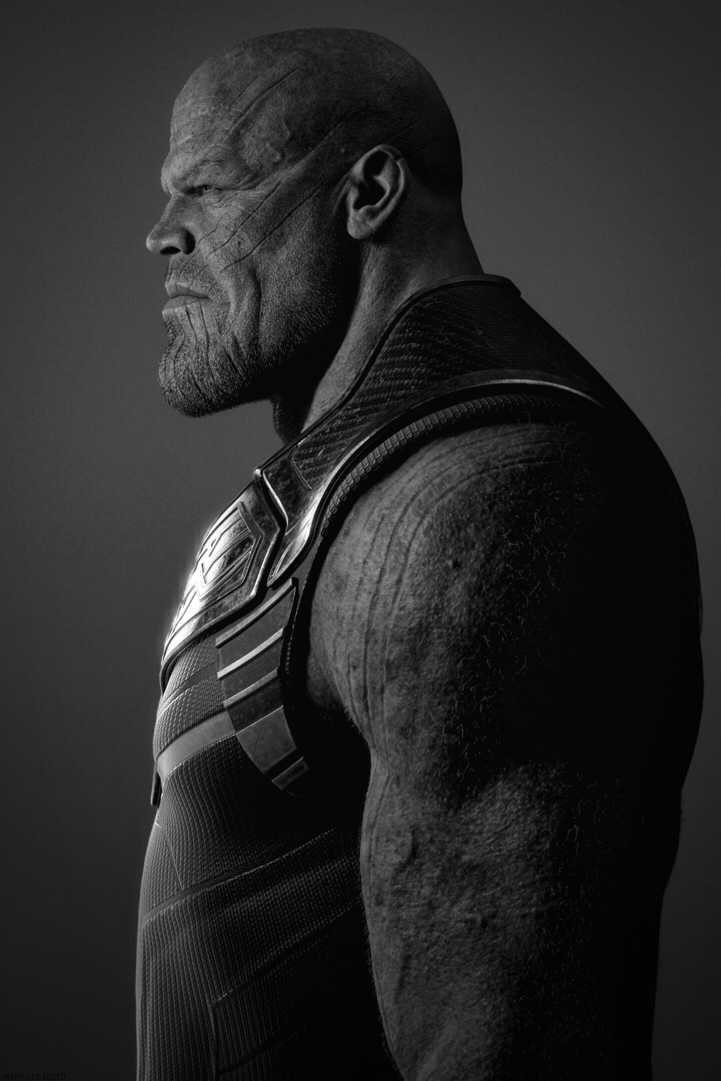 Jamie-lee Lloyd - A Mad Titan - Thanos Fan Art (Realtime Model)
