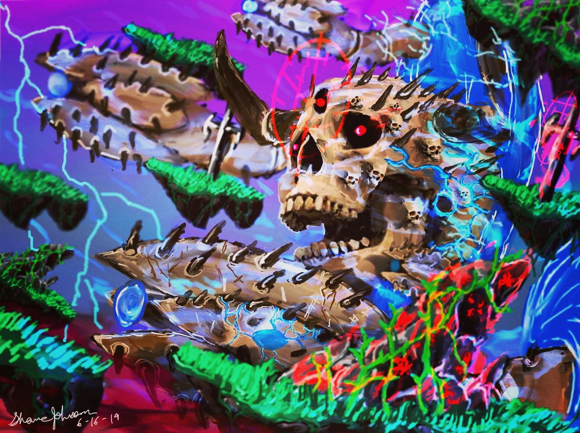 ArtStation - "Devourer of the Netherrealm"