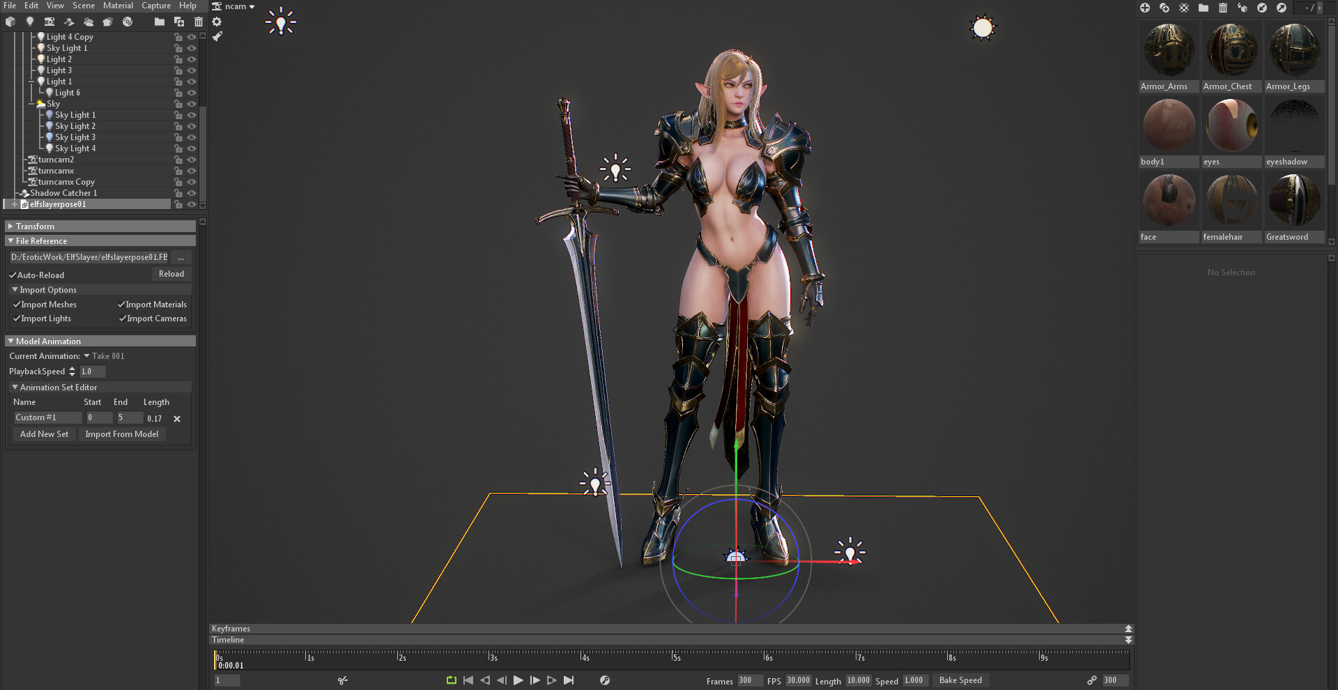 Ryan Reos - Elf Swordmaster.