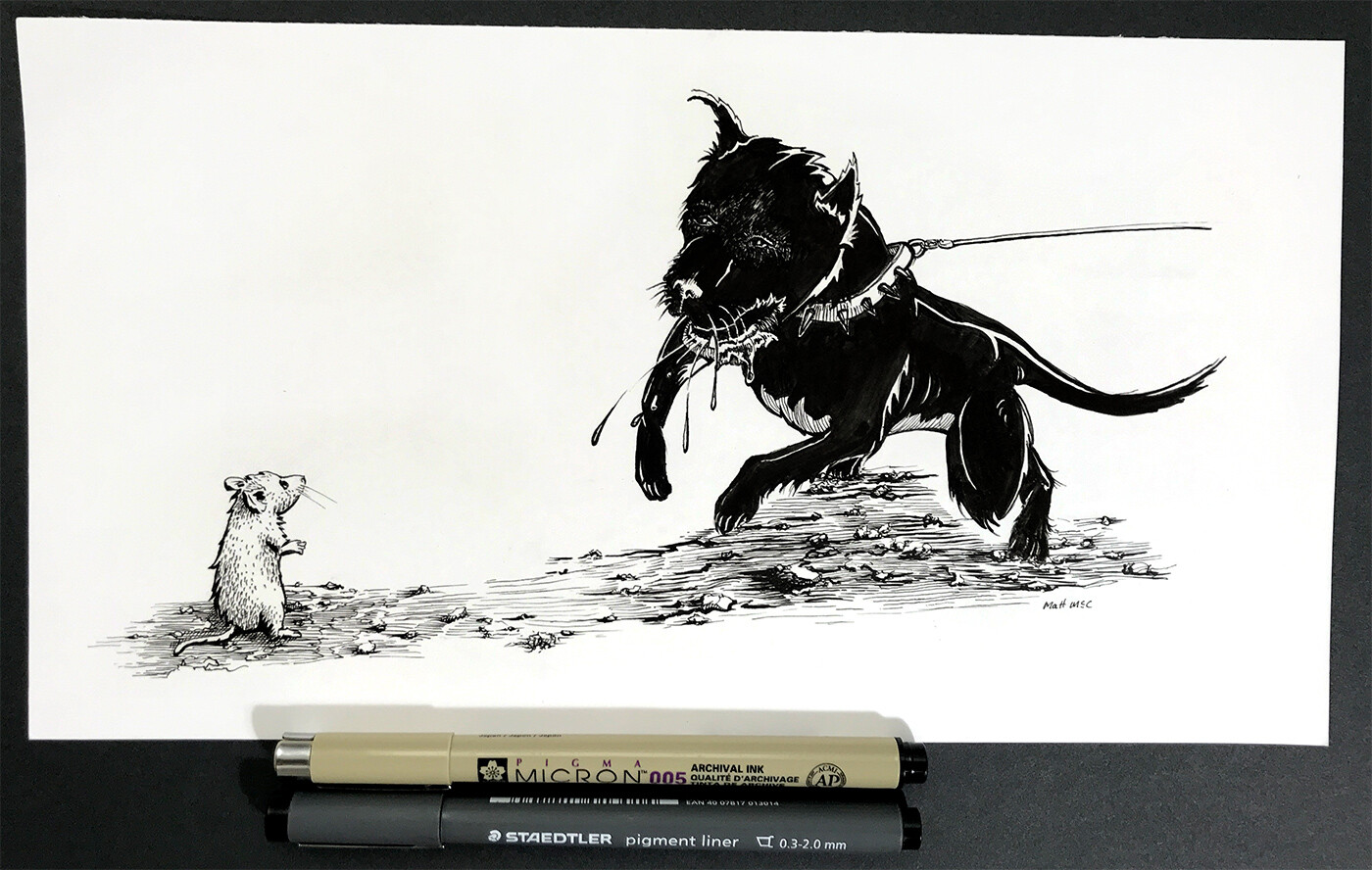 ArtStation - Dog & Mouse