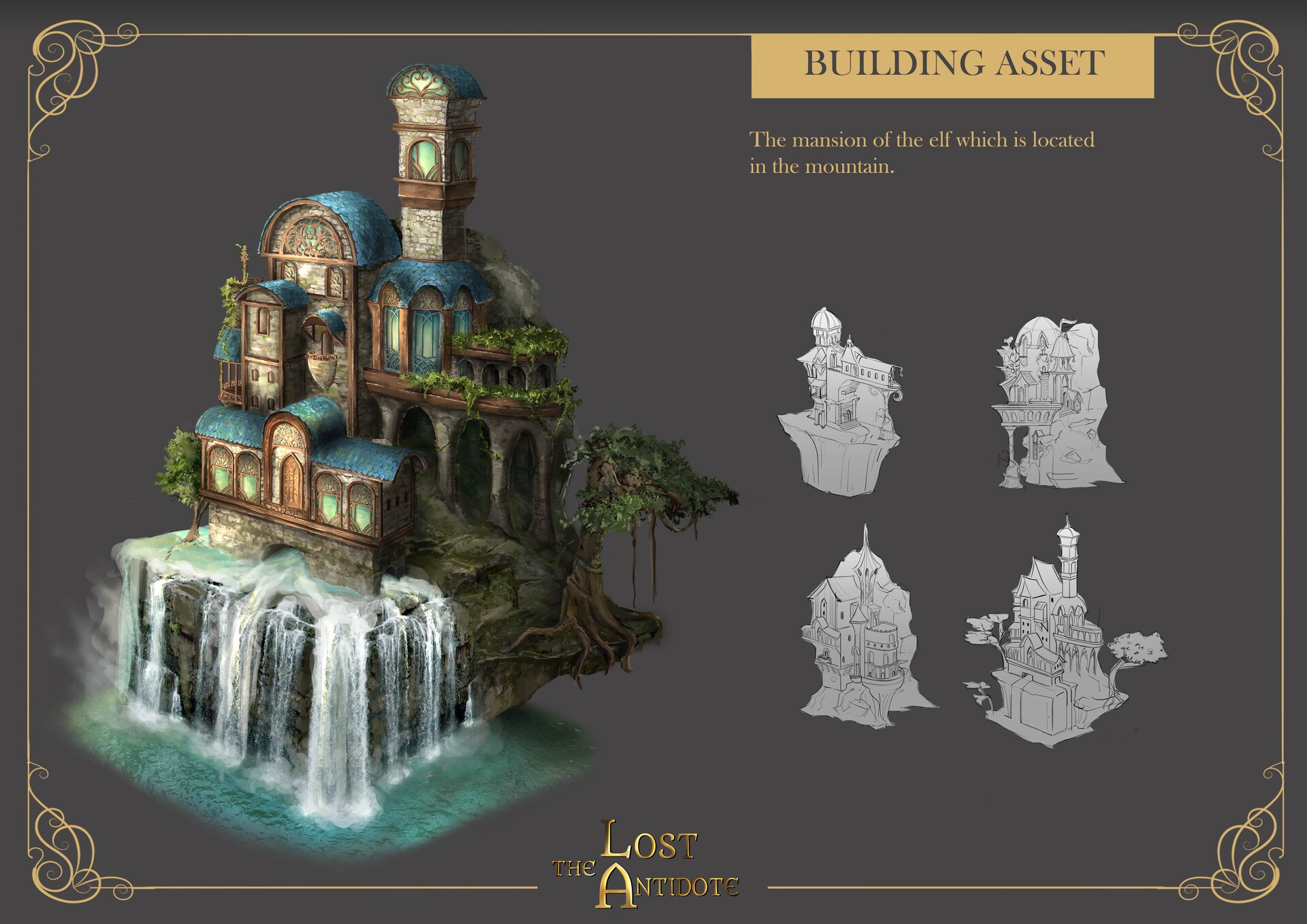 ArtStation - The Lost Antidote, Mansion