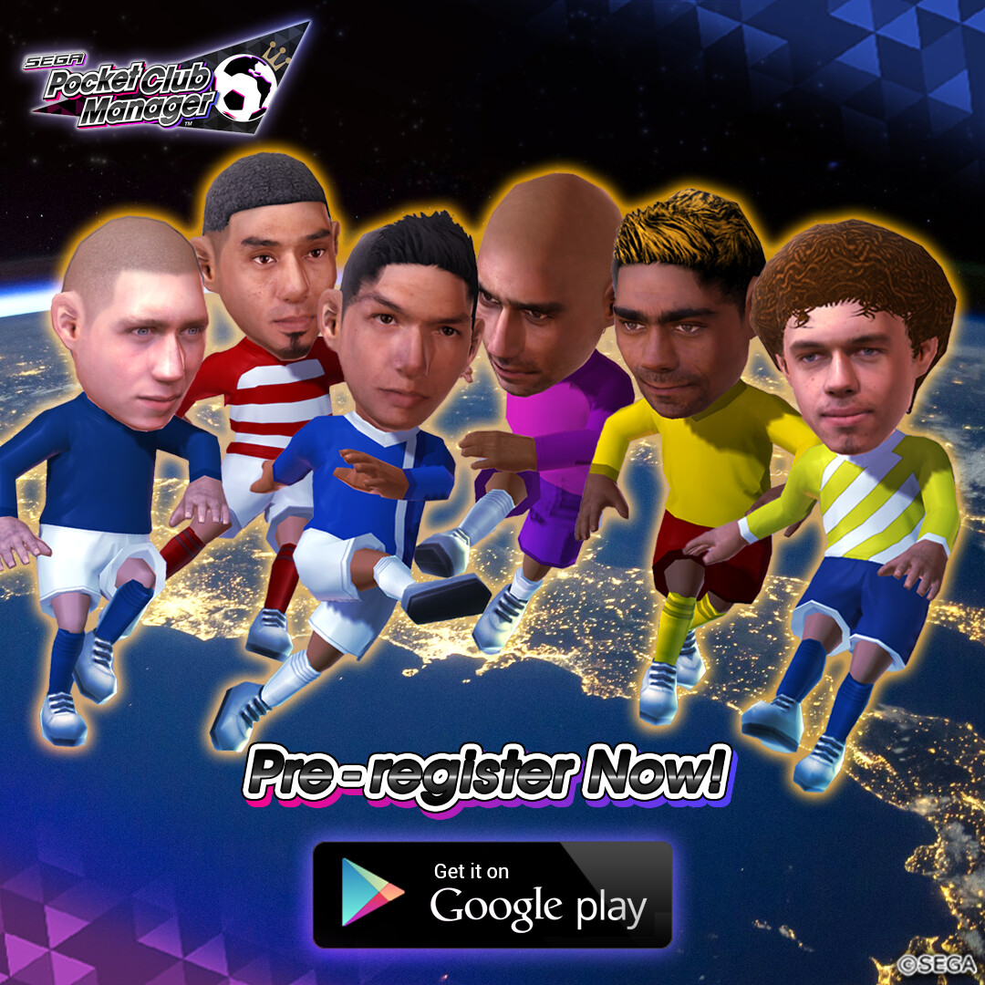 ArtStation - SEGA Pocket Club Manager: Pre-registration Event