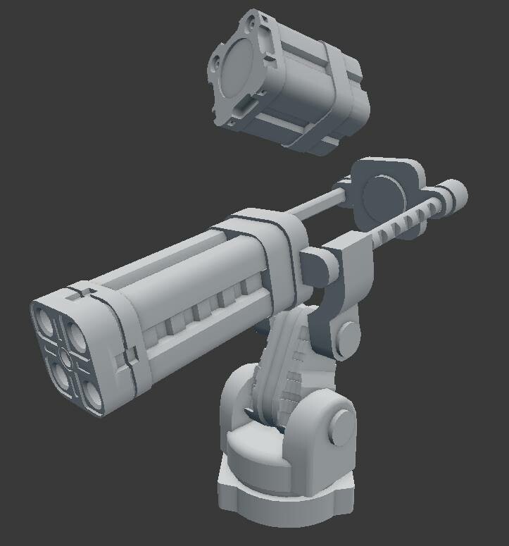 Johnathan Mueller - Quad Mounted Auto-Turret #1