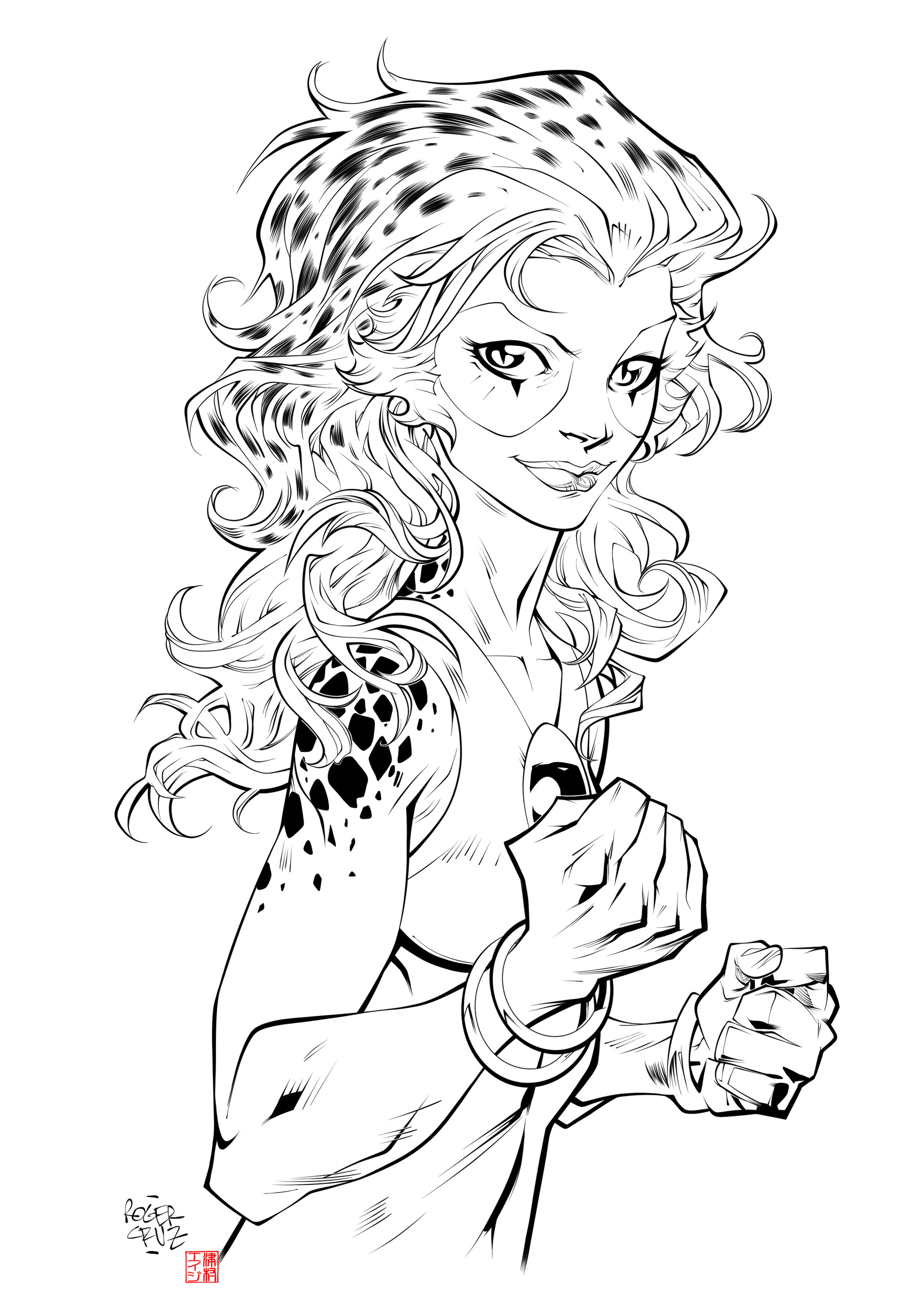 cheetara thundercats coloring pages