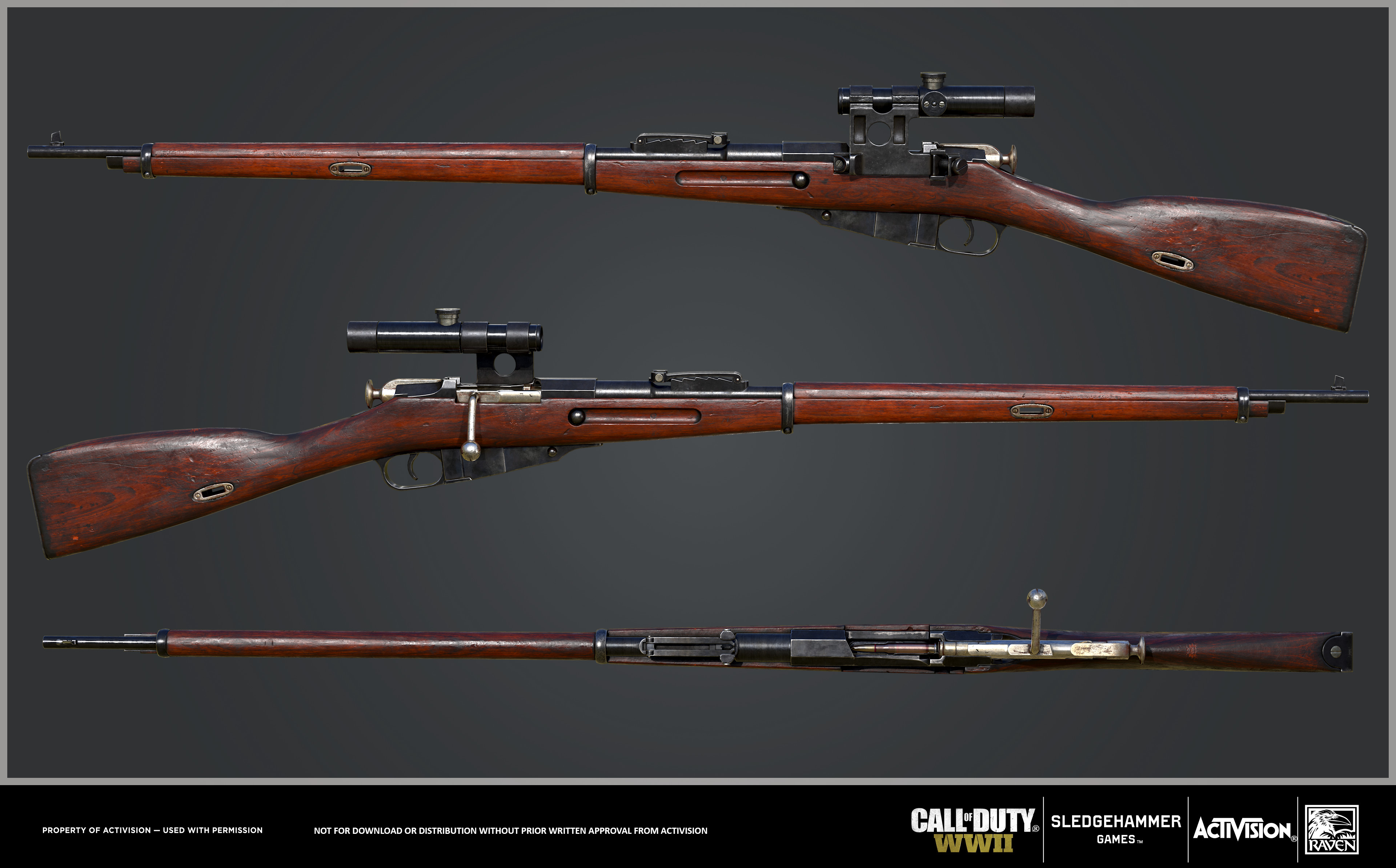 Casey Coleman - Call of Duty: WW2 - 3 Line Rifle