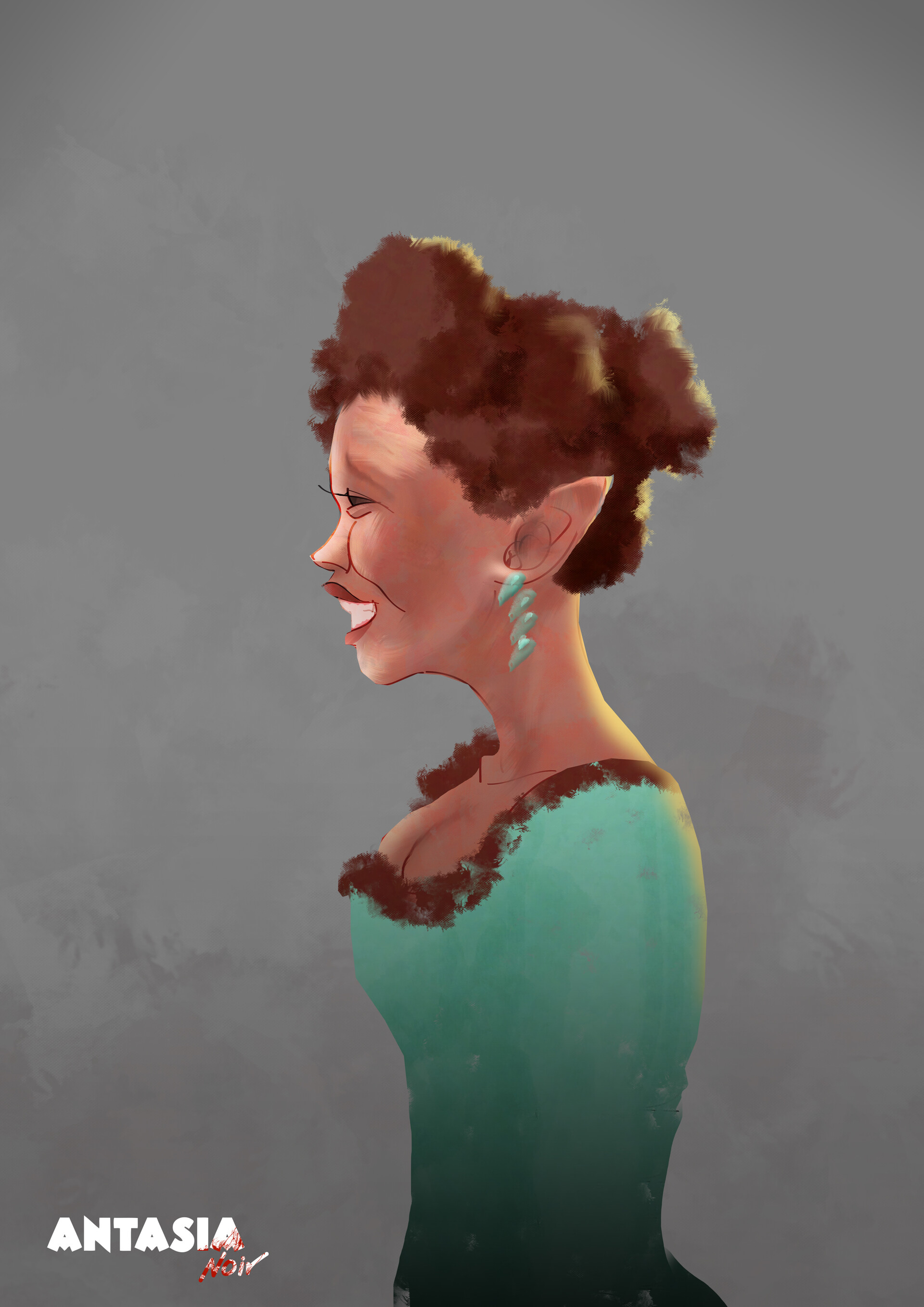 ArtStation - Elven merchant/spy, Pipa Kiminis