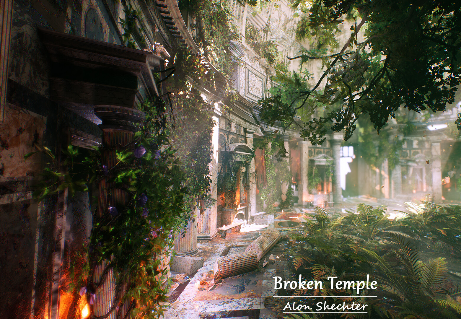 ArtStation - Broken Temple