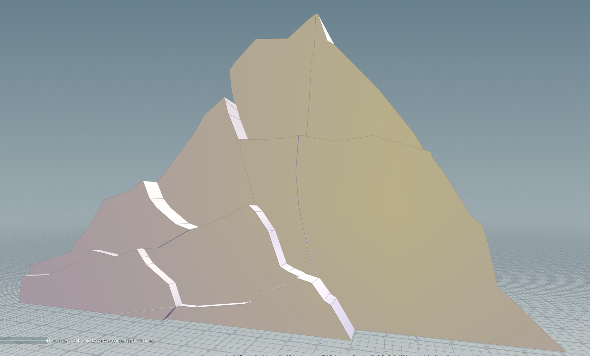 Hugo Beyer - Procedural Eroded Stone Walls - Houdini