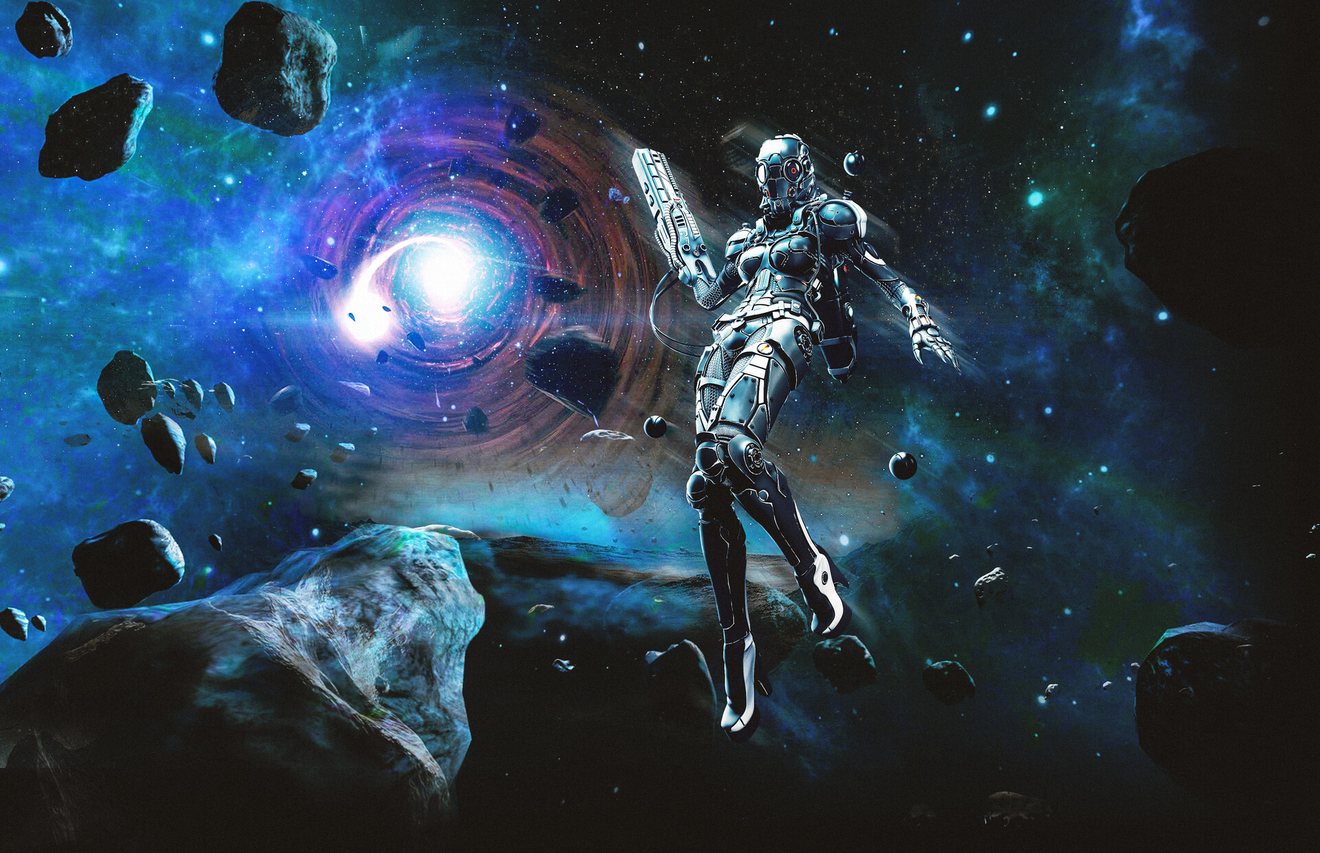 ArtStation - Visual design for Web Landing Page