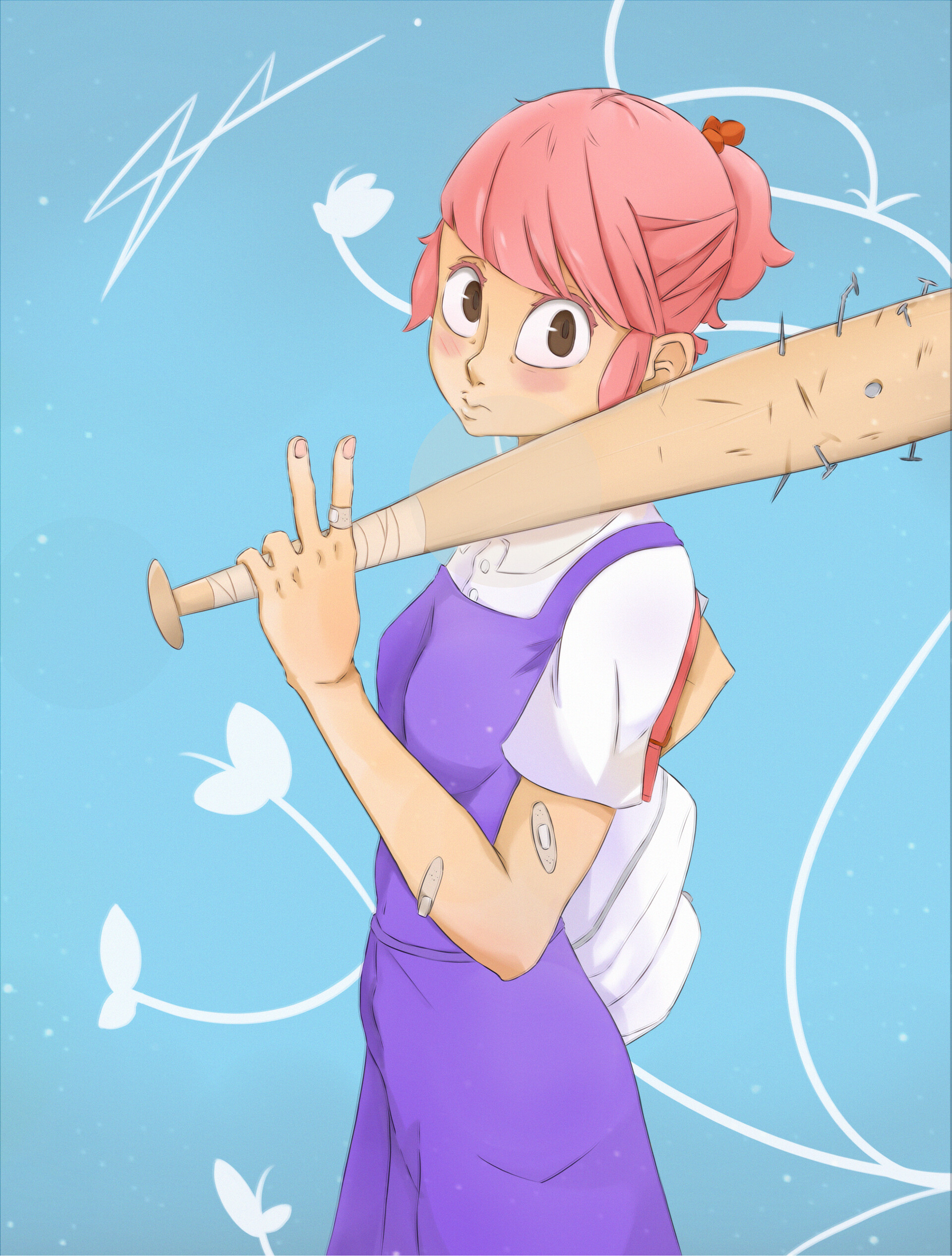 ArtStation - Brave blossom