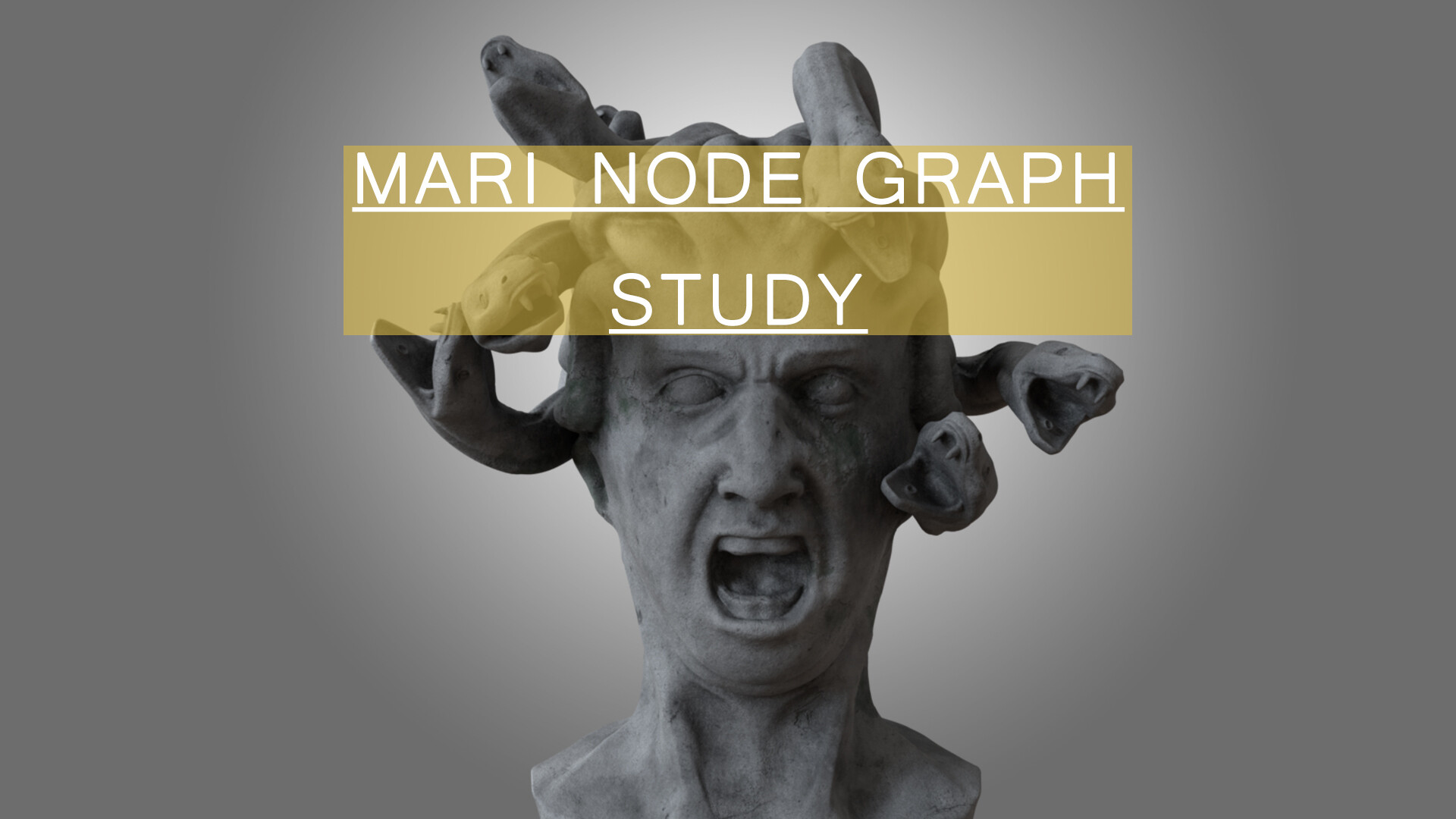ArtStation - MARI Node Graph Study - Medusa