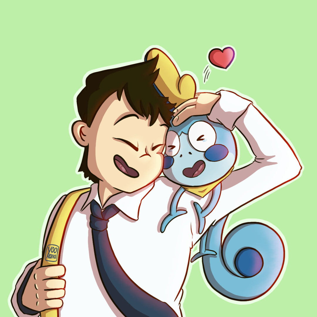 ArtStation - My friend: Team Sobble