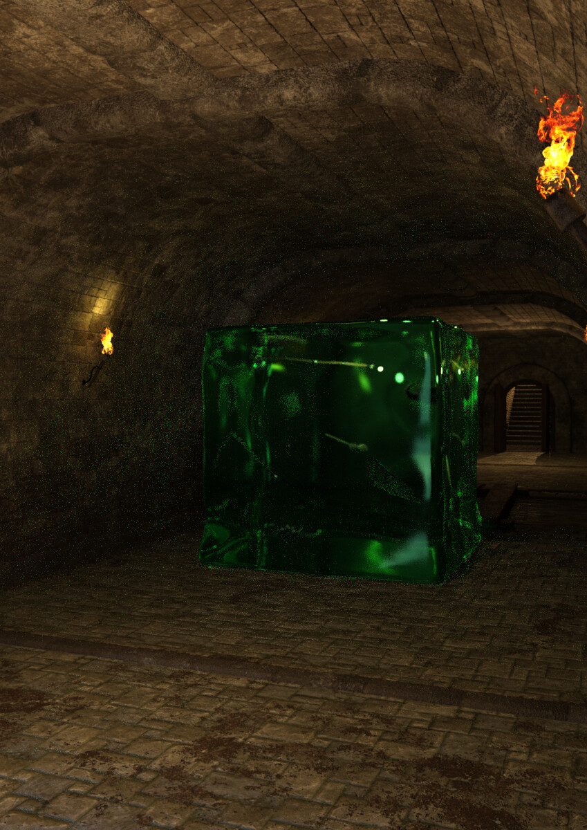 ArtStation - D&D Classics - Gelatinous Cube