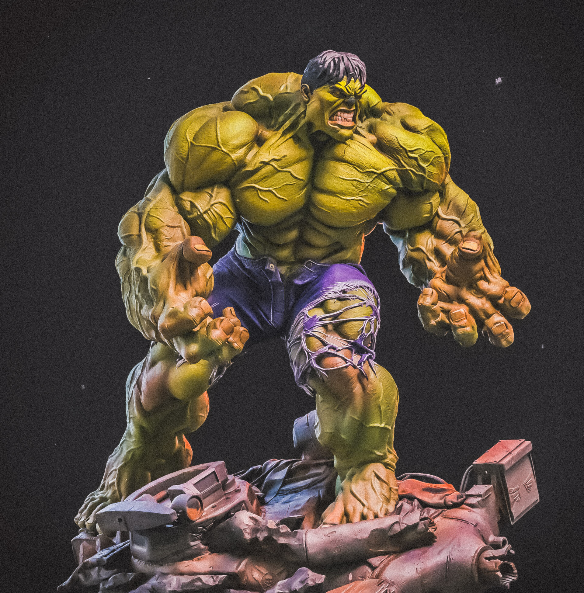 ArtStation - Hulk (Retouched in Photoshop)