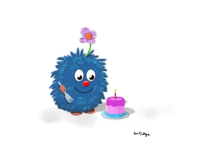 ArtStation - Fuzzy's Birthday