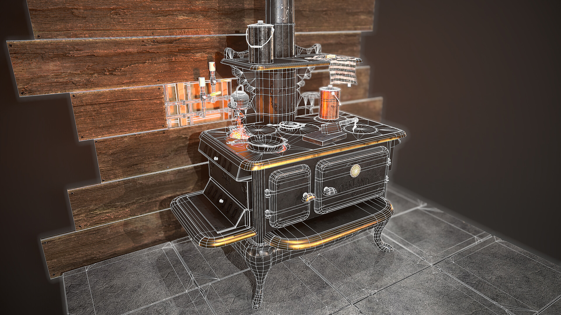 Hemingway Gagnon - Old Cast Iron Oven