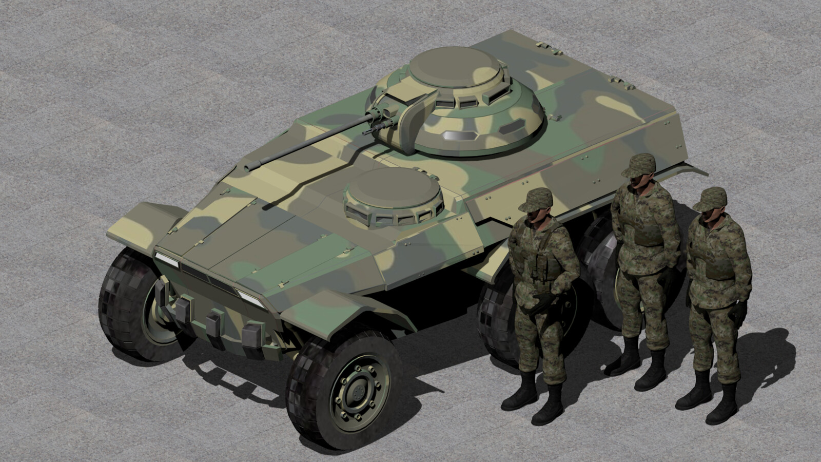 William Byrd - XM800 Armored Reconnaissance Scout Vehicle