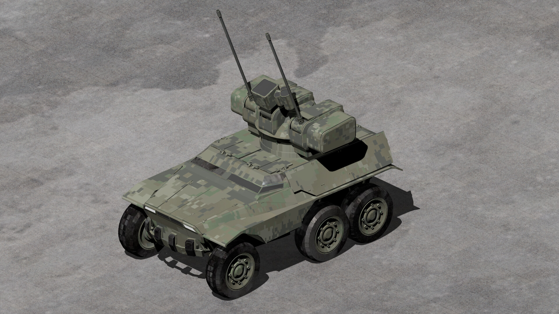 William Byrd - XM800 Armored Reconnaissance Scout Vehicle