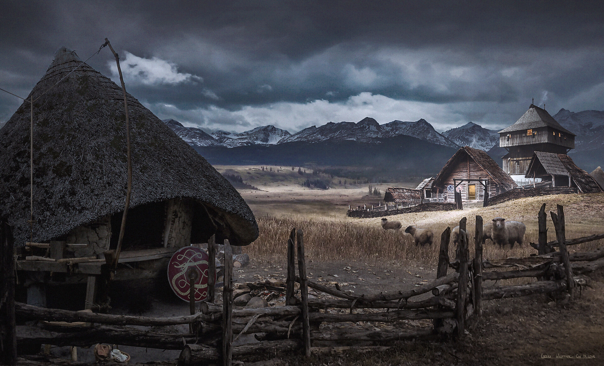 ArtStation - Dark Water Bog