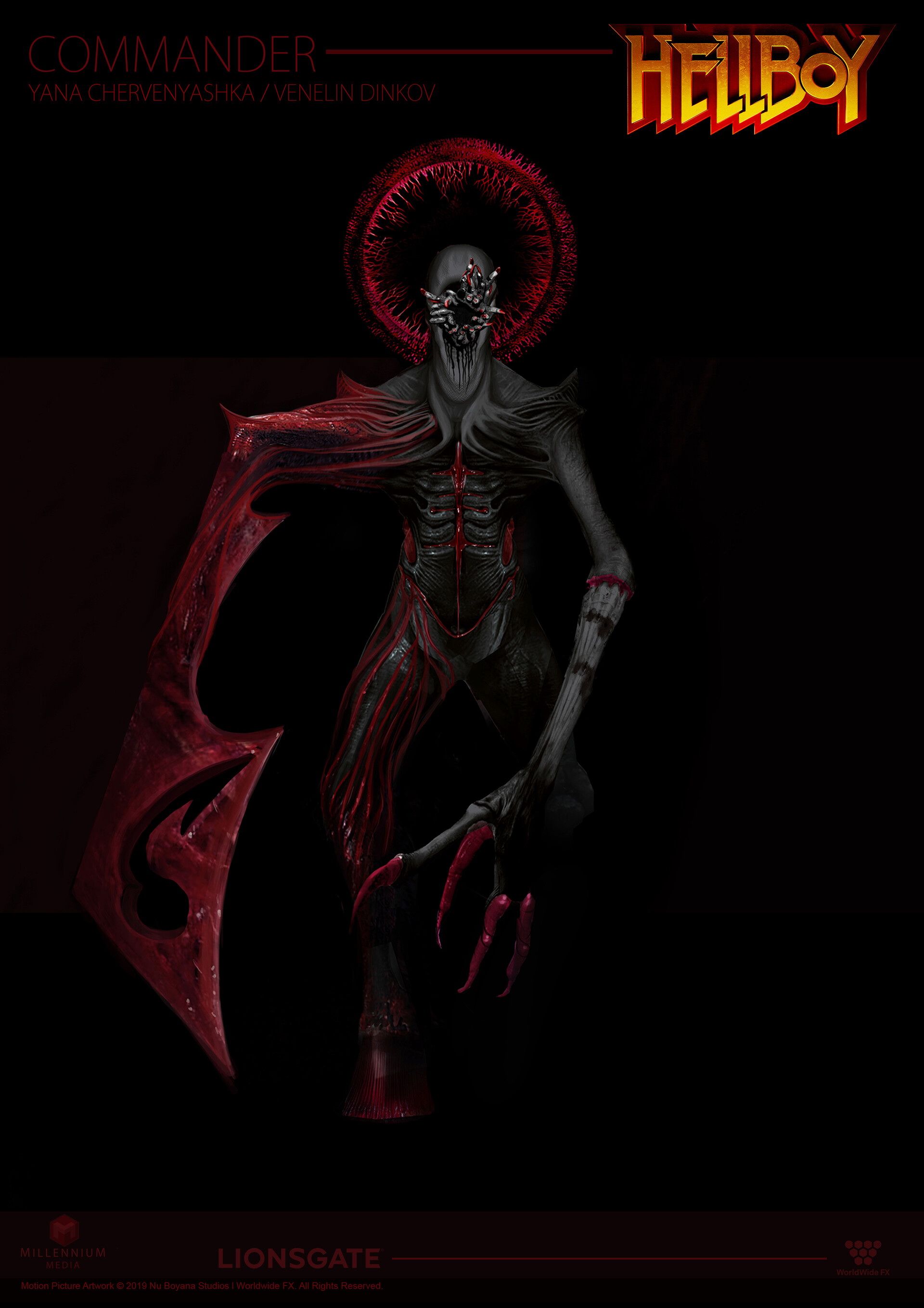 Yana Chervenyashka - HELLBOY - Hell Commander