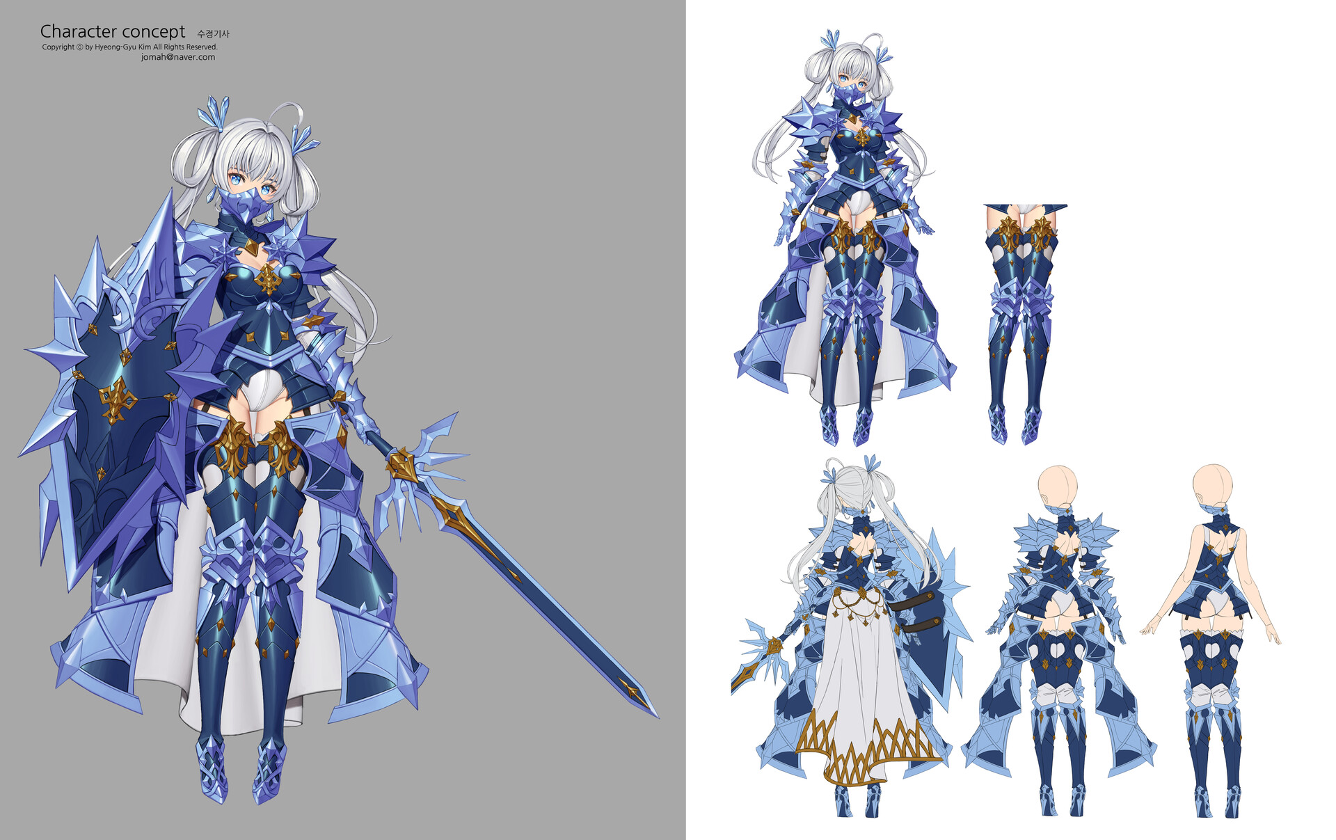 ArtStation - Crystal knight