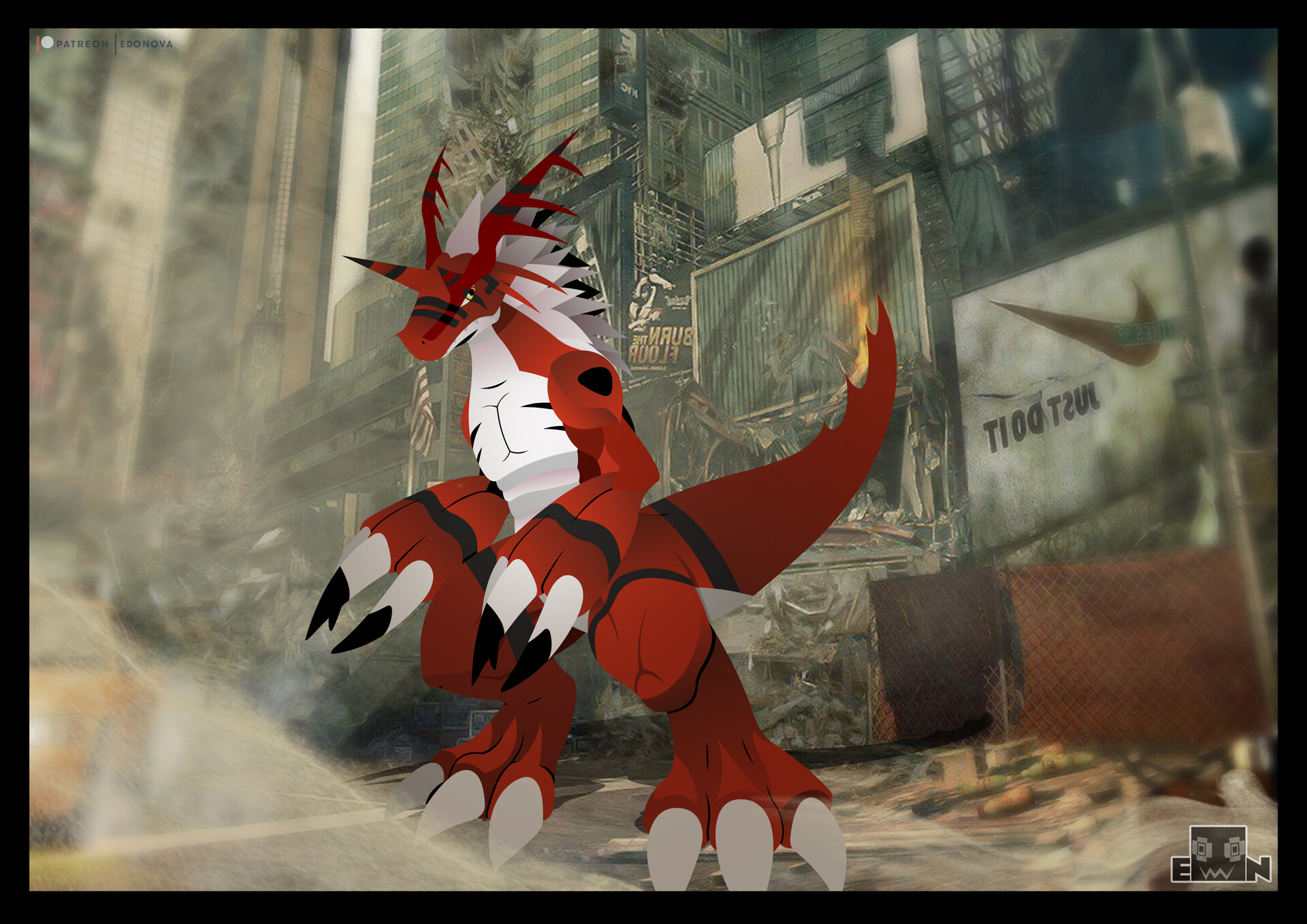 ArtStation - Growlmon X