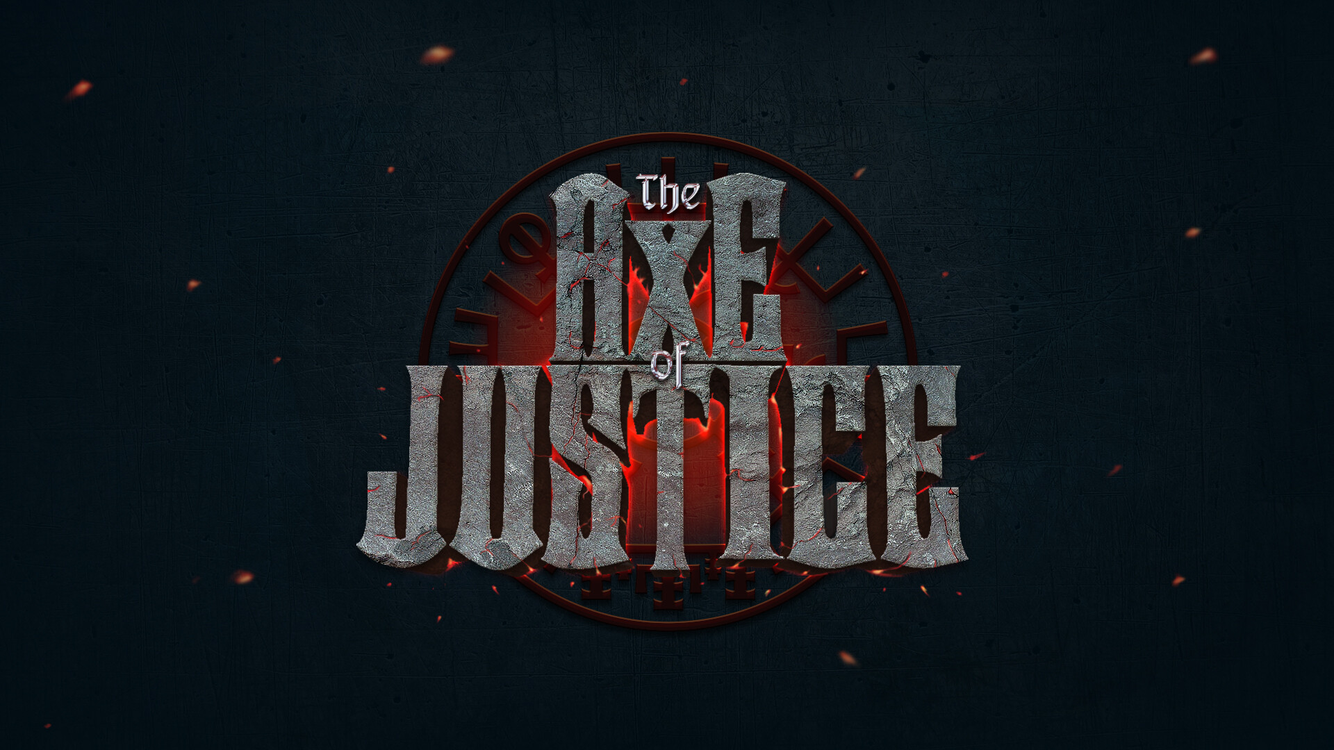 ArtStation - The Axe of Justice Game logo design
