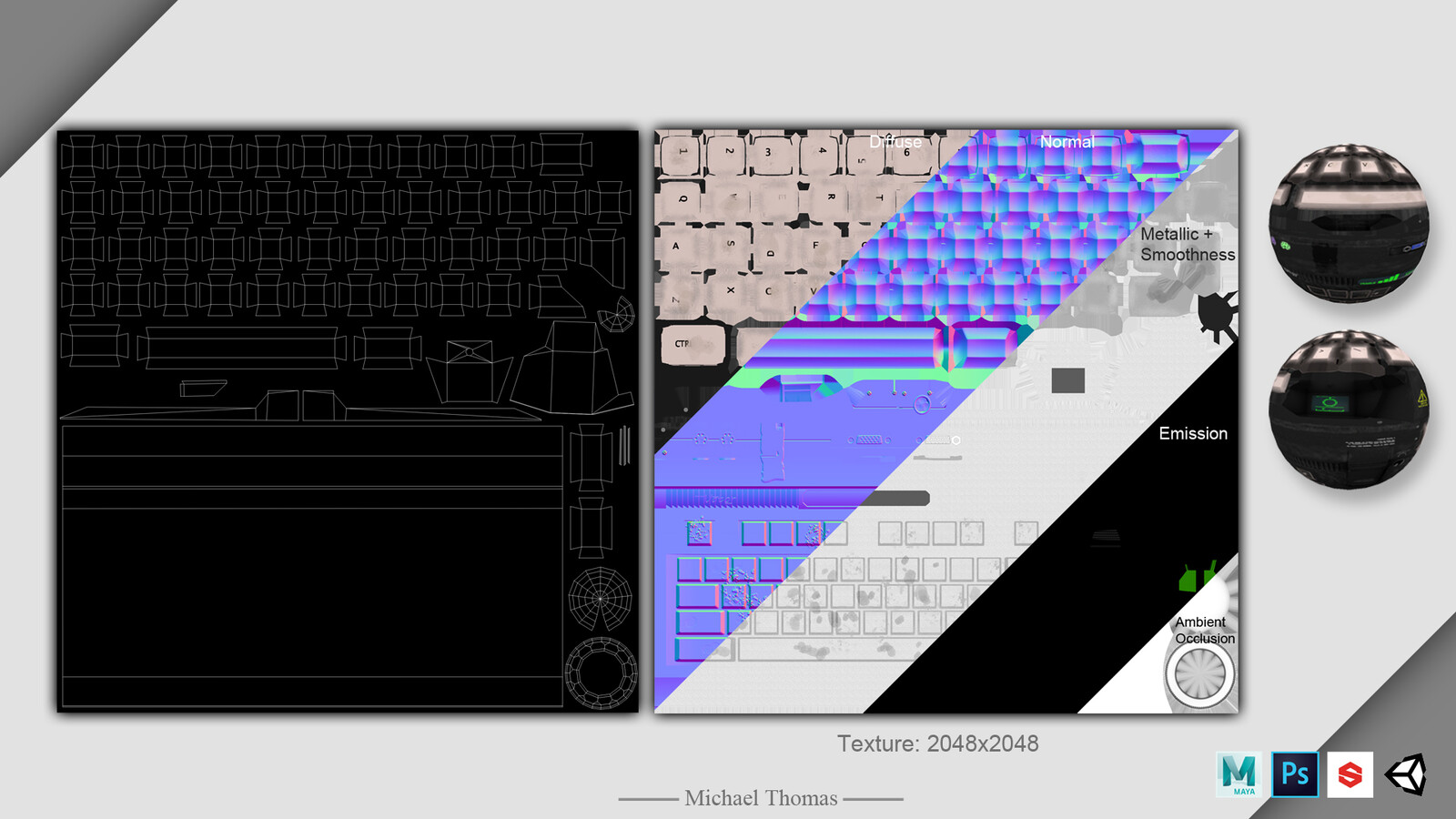 Michael Thomas - 1980s Keyboard