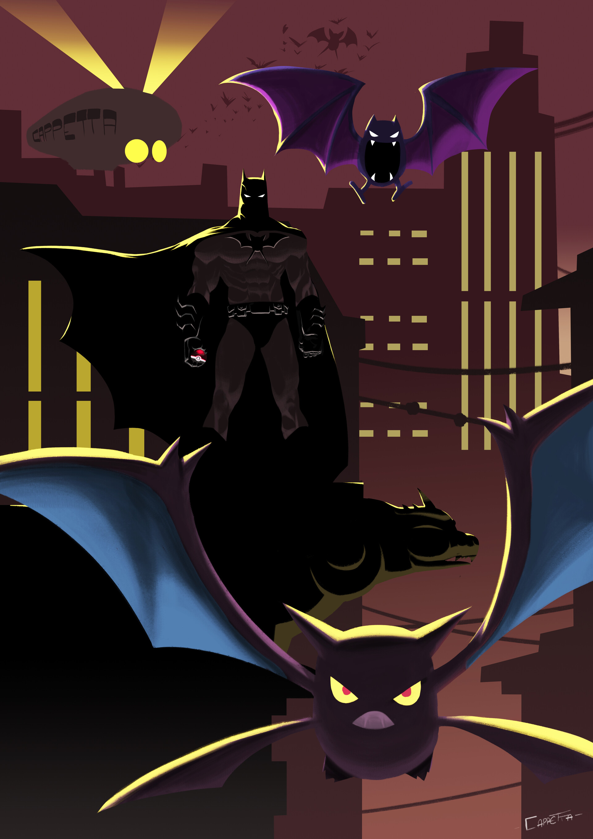 Pokemon Crossover Batman